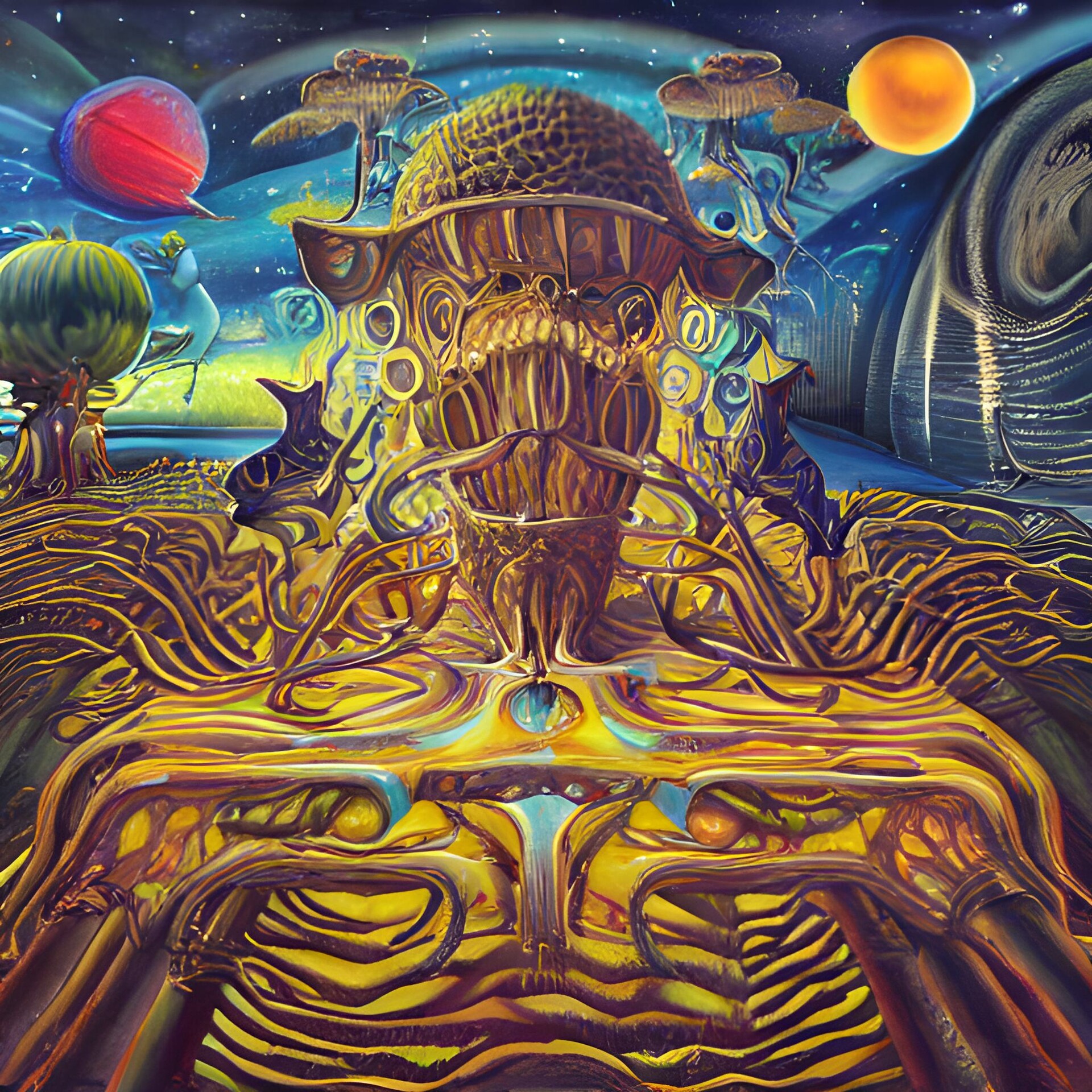 ArtStation - Fantastic drone scene : Trisolaris world