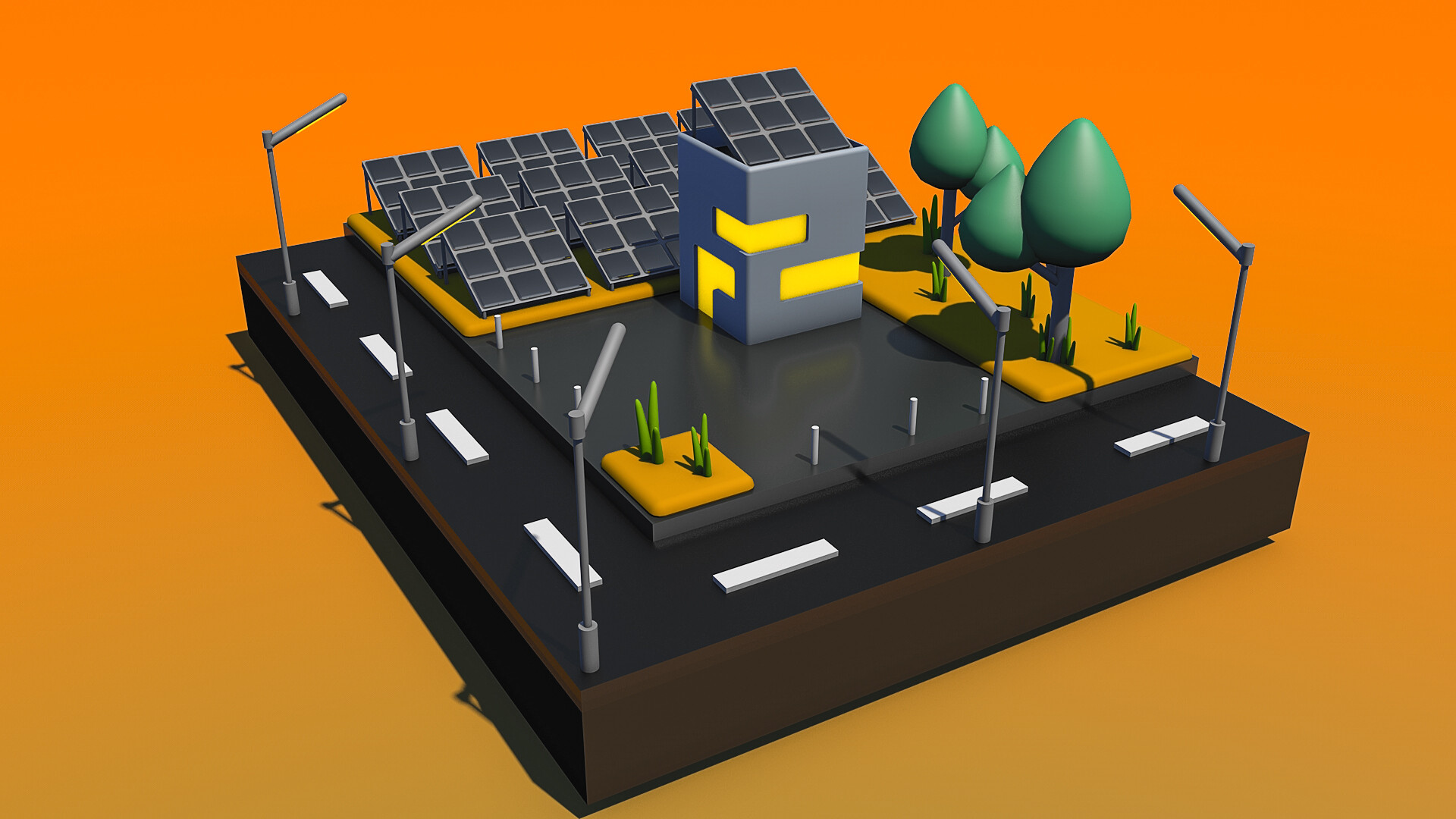 ArtStation - Solar energi