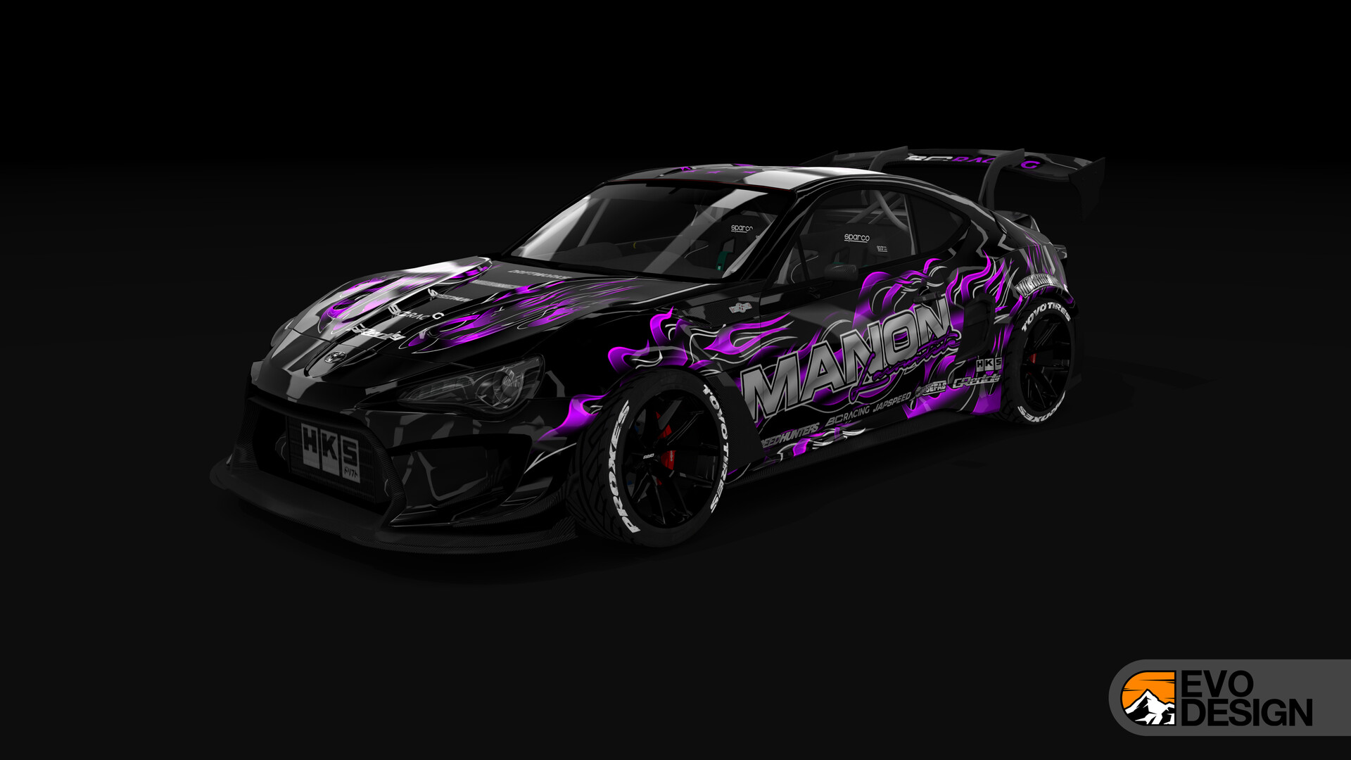 ArtStation - Toyota GT-86 - Japan style livery