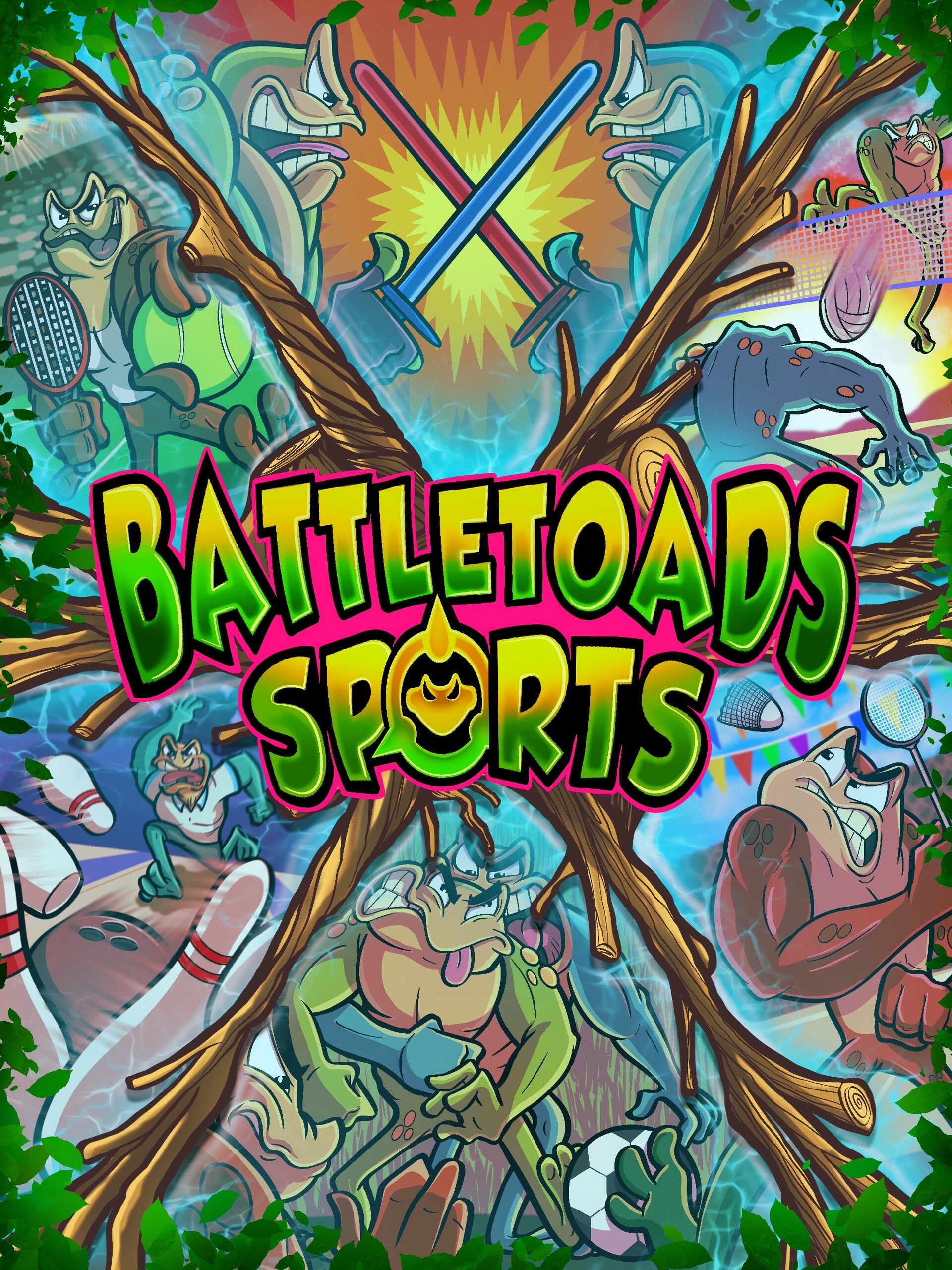 ArtStation - Battletoads Sports