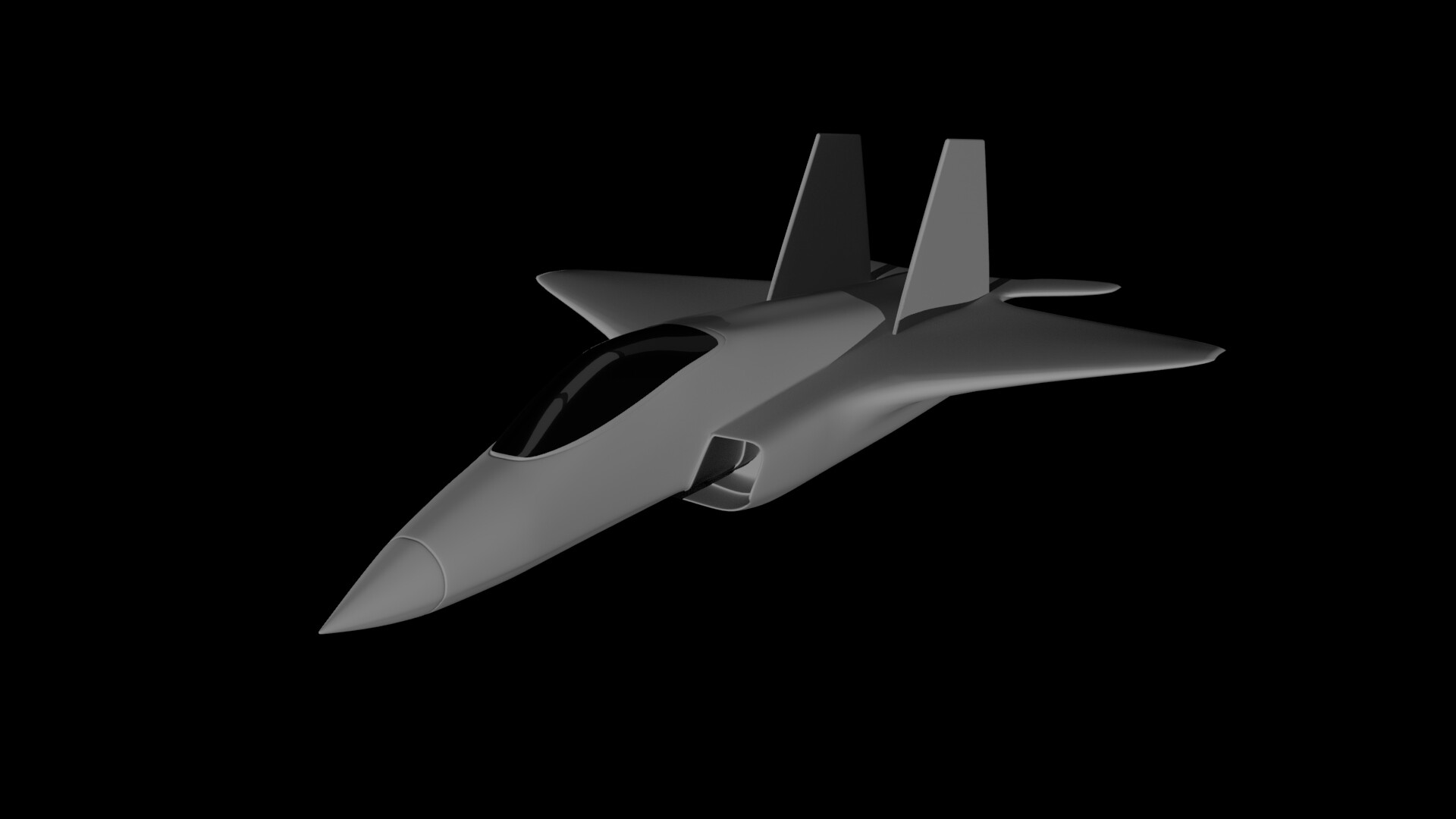 ArtStation - Jet plane Model