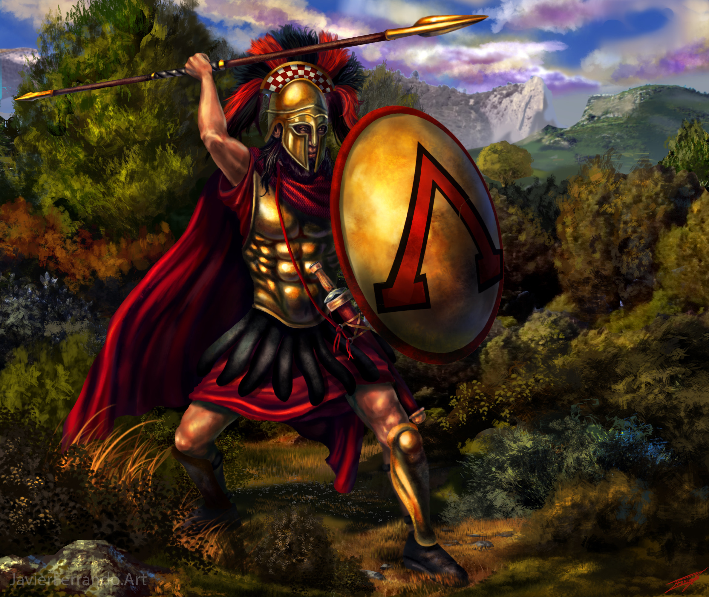 Hoplite Wallpaper