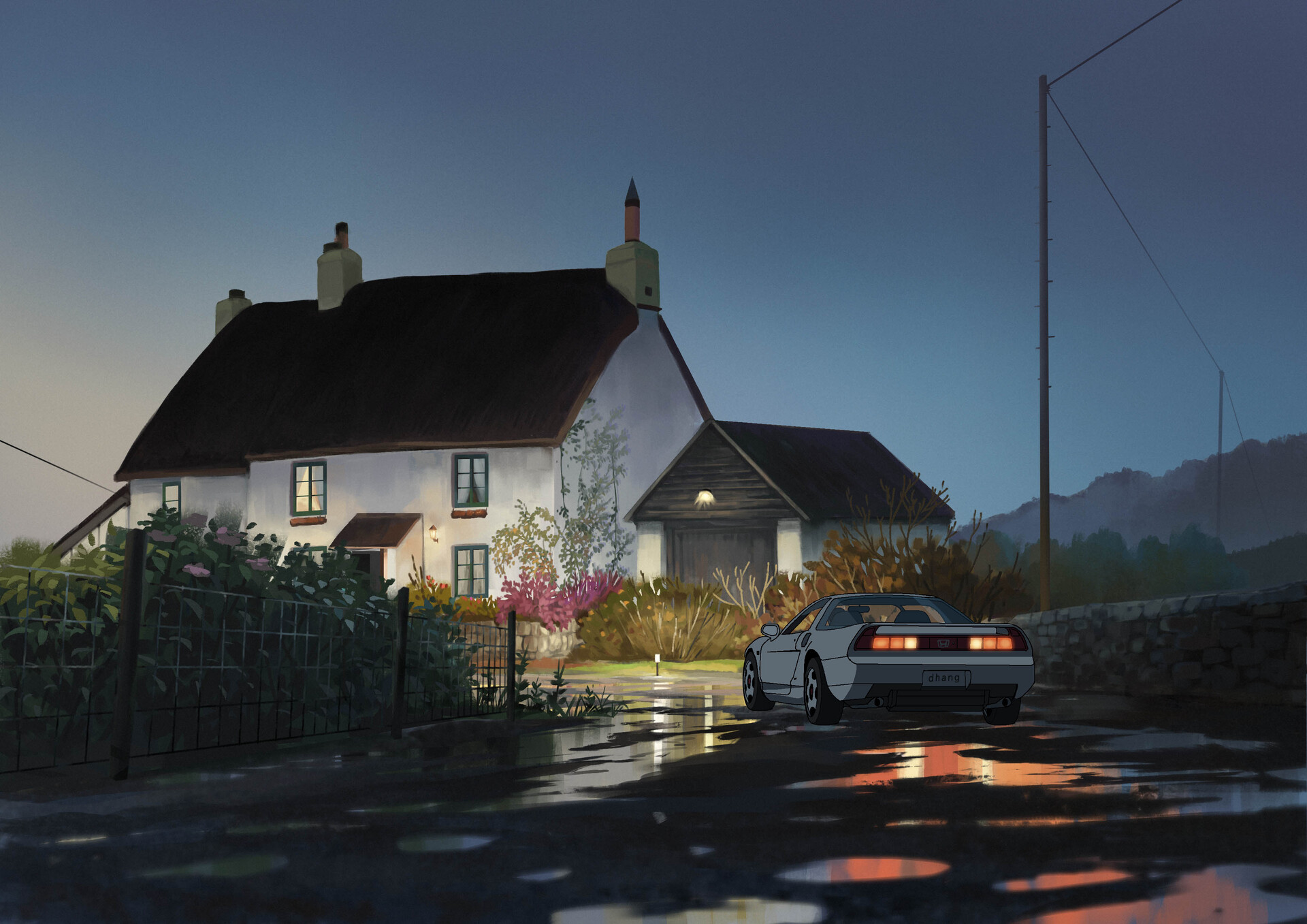 ArtStation - Thatch corner