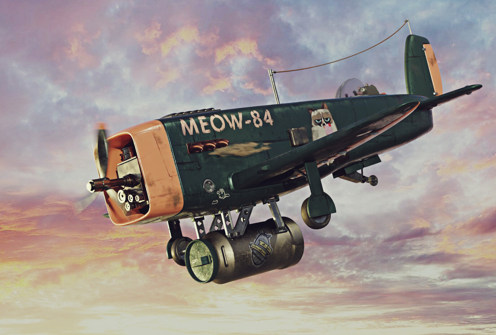 ArtStation - airplane