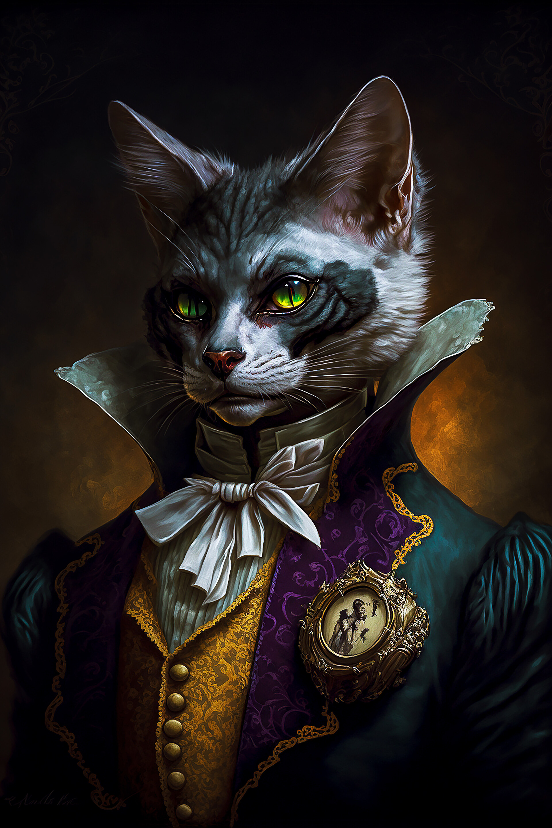 ArtStation - Cats are aristocrats
