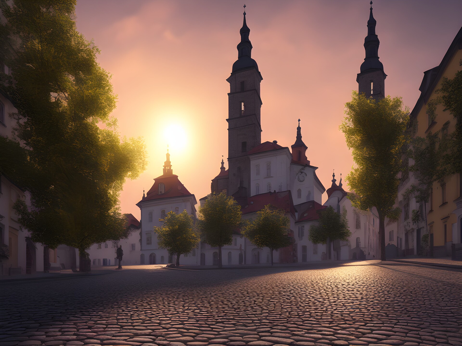 ArtStation - European City scenes