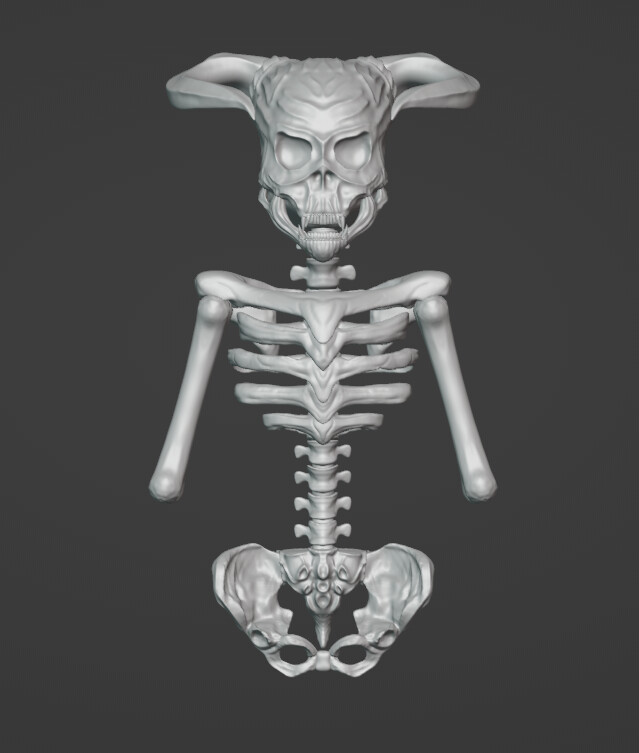 ArtStation - Skeleton Consept
