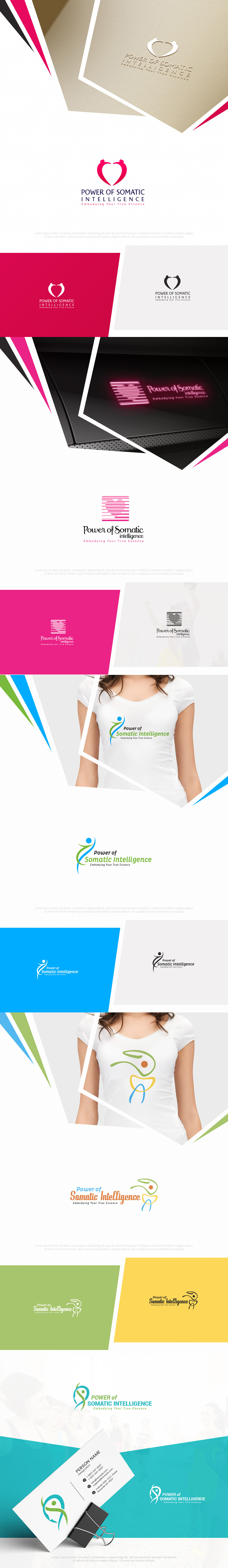 ArtStation - Power of Somatic Intelligence Logo Concepts | Brand Designs