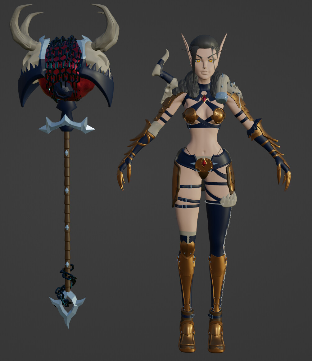 ArtStation - Cala Work in progress