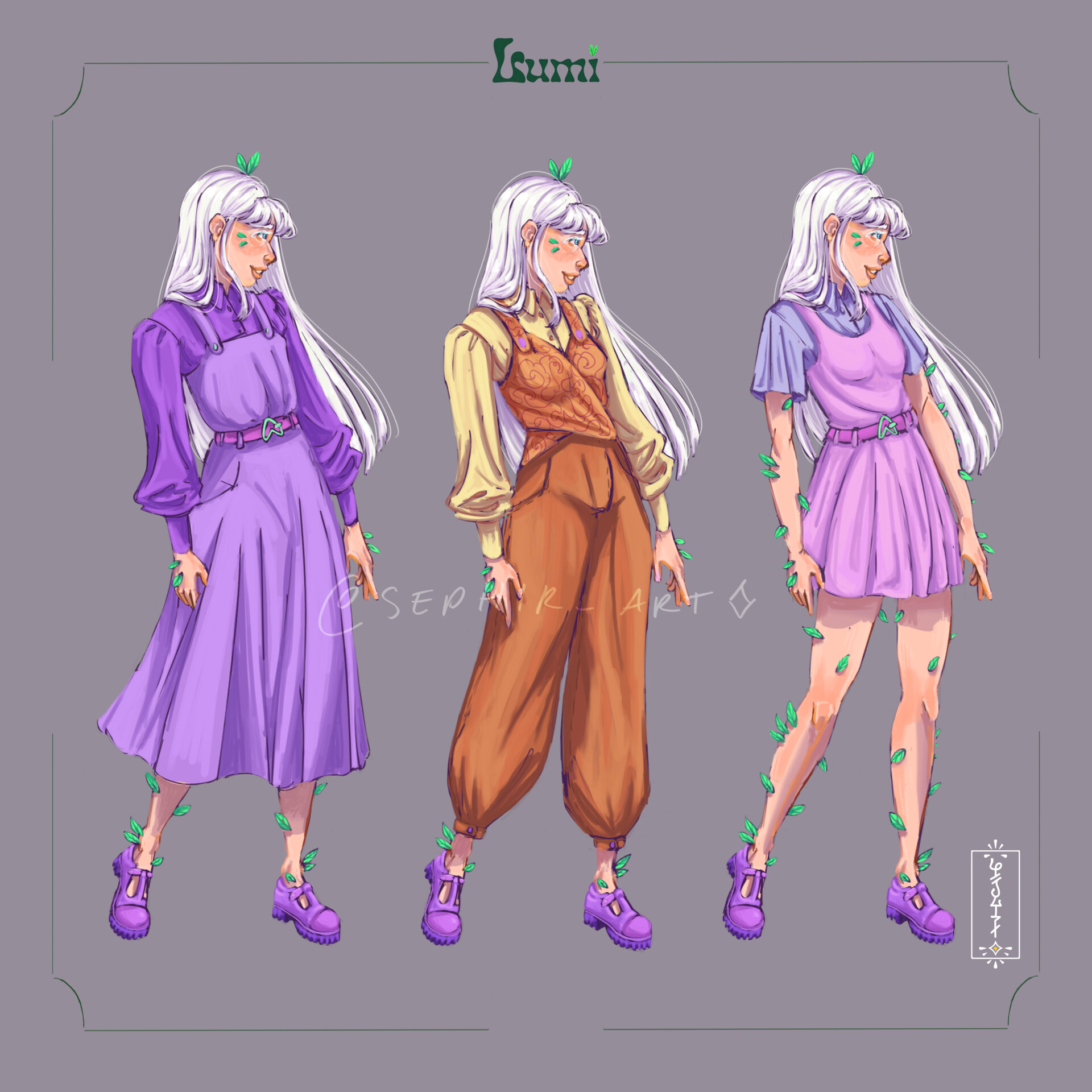 ArtStation - Lumi - Character Concept Art