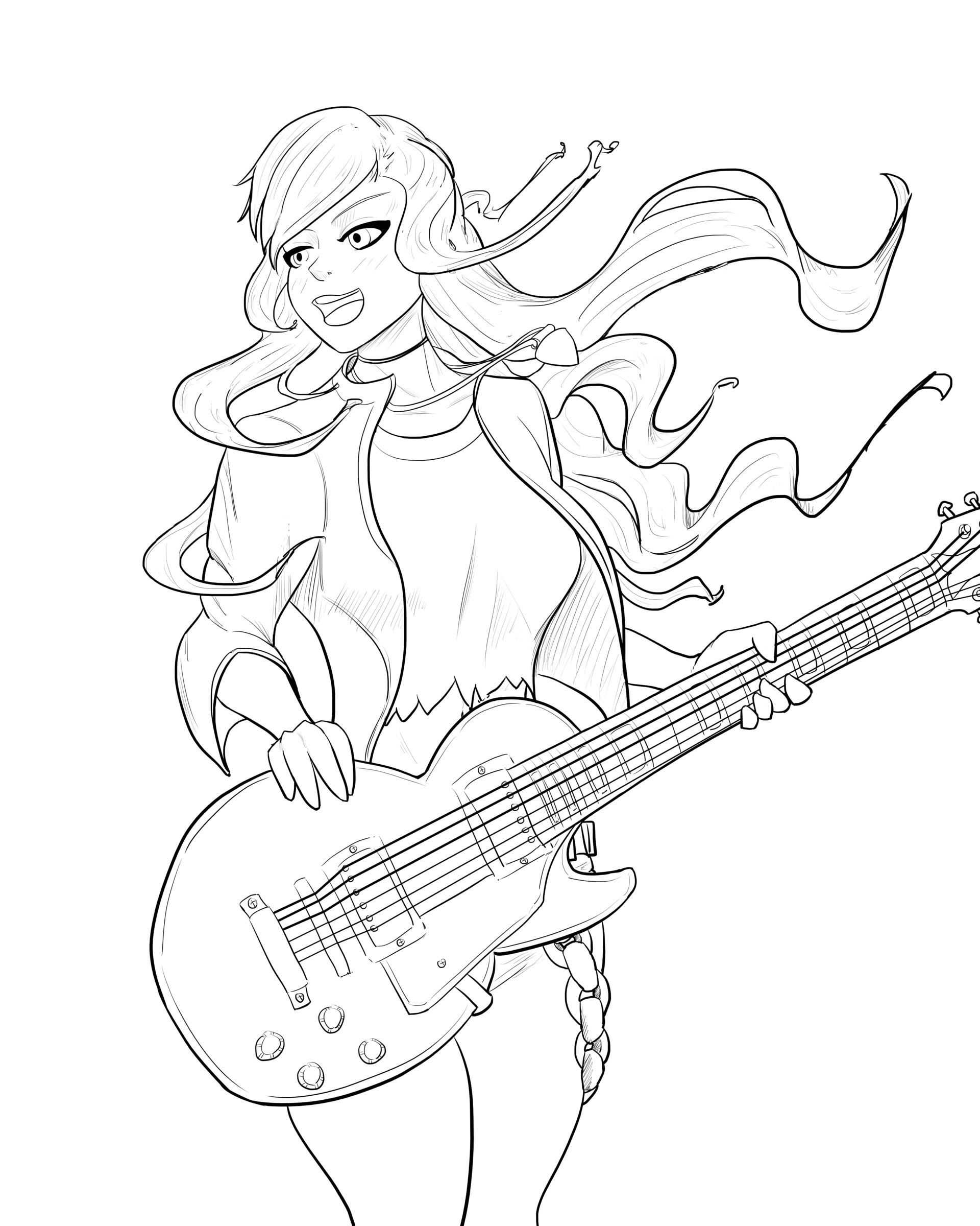 rockn royals coloring pages
