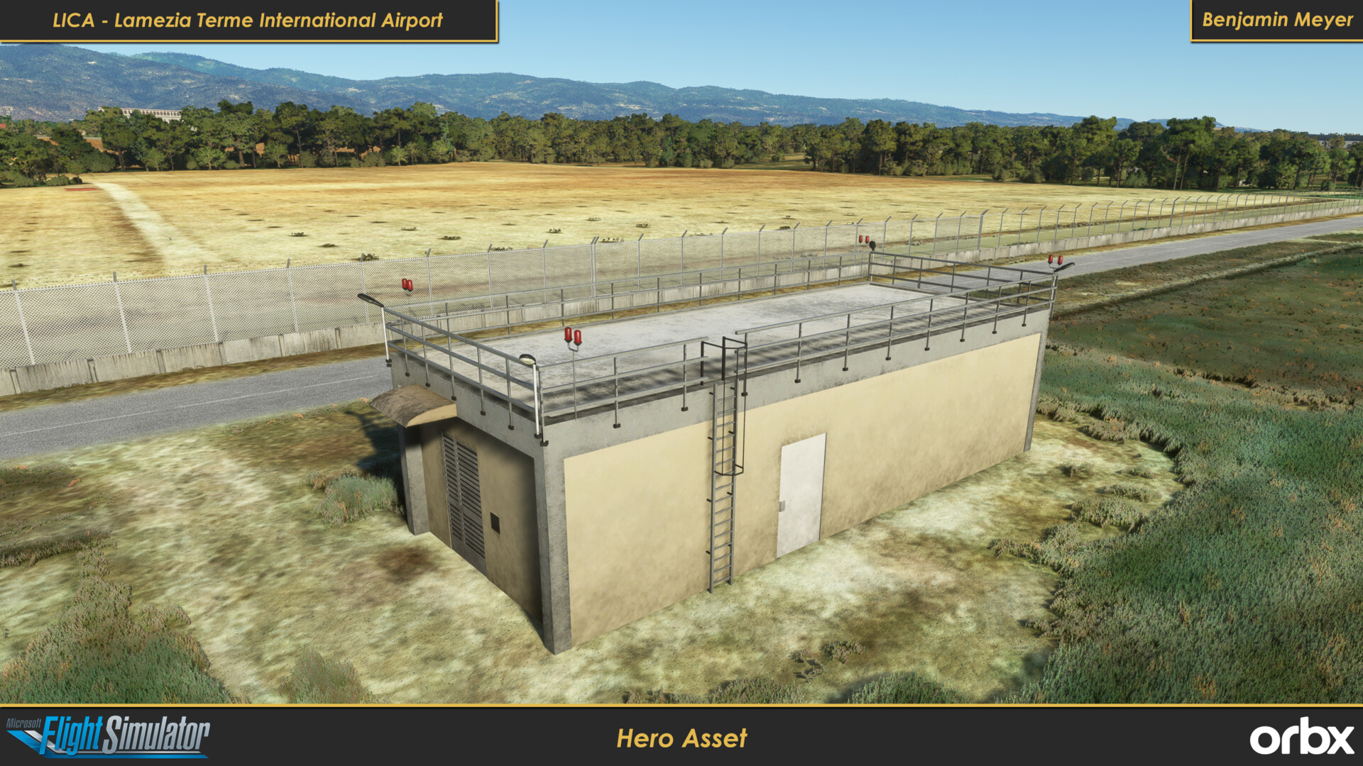 Benjamin Meyer - LICA Airport Scenery for Microsoft Flight Simulator 2020