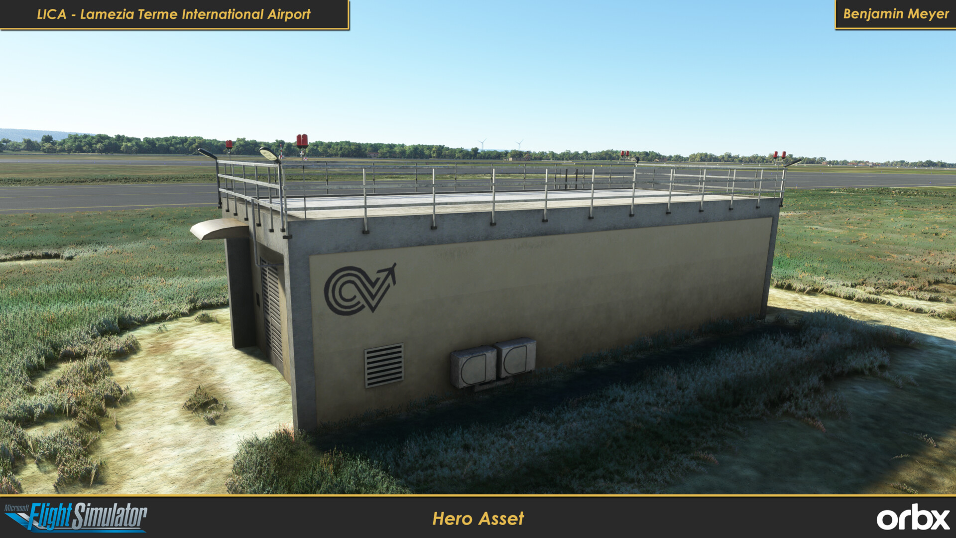 Benjamin Meyer - LICA Airport Scenery for Microsoft Flight Simulator 2020