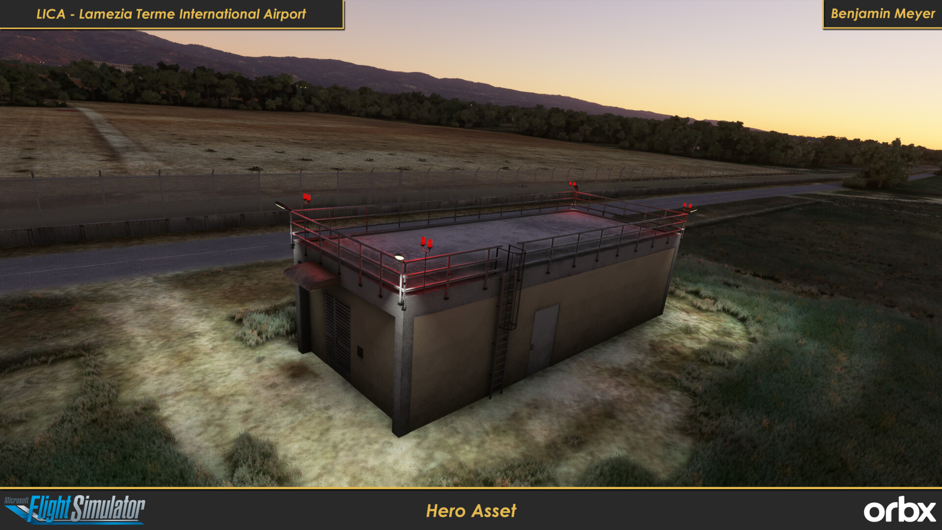 Benjamin Meyer - LICA Airport Scenery for Microsoft Flight Simulator 2020
