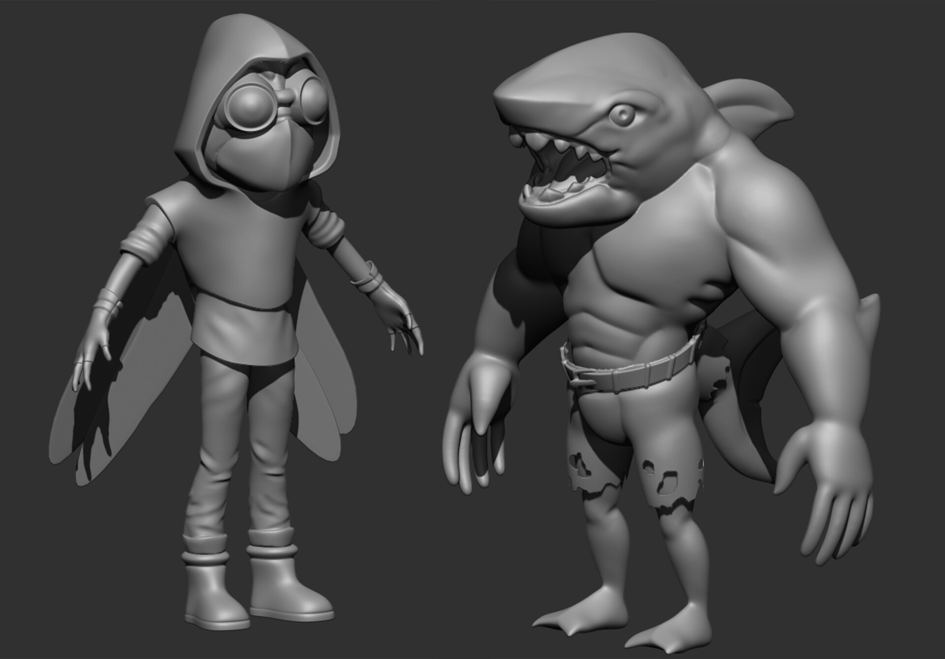 ArtStation - Some 3D models