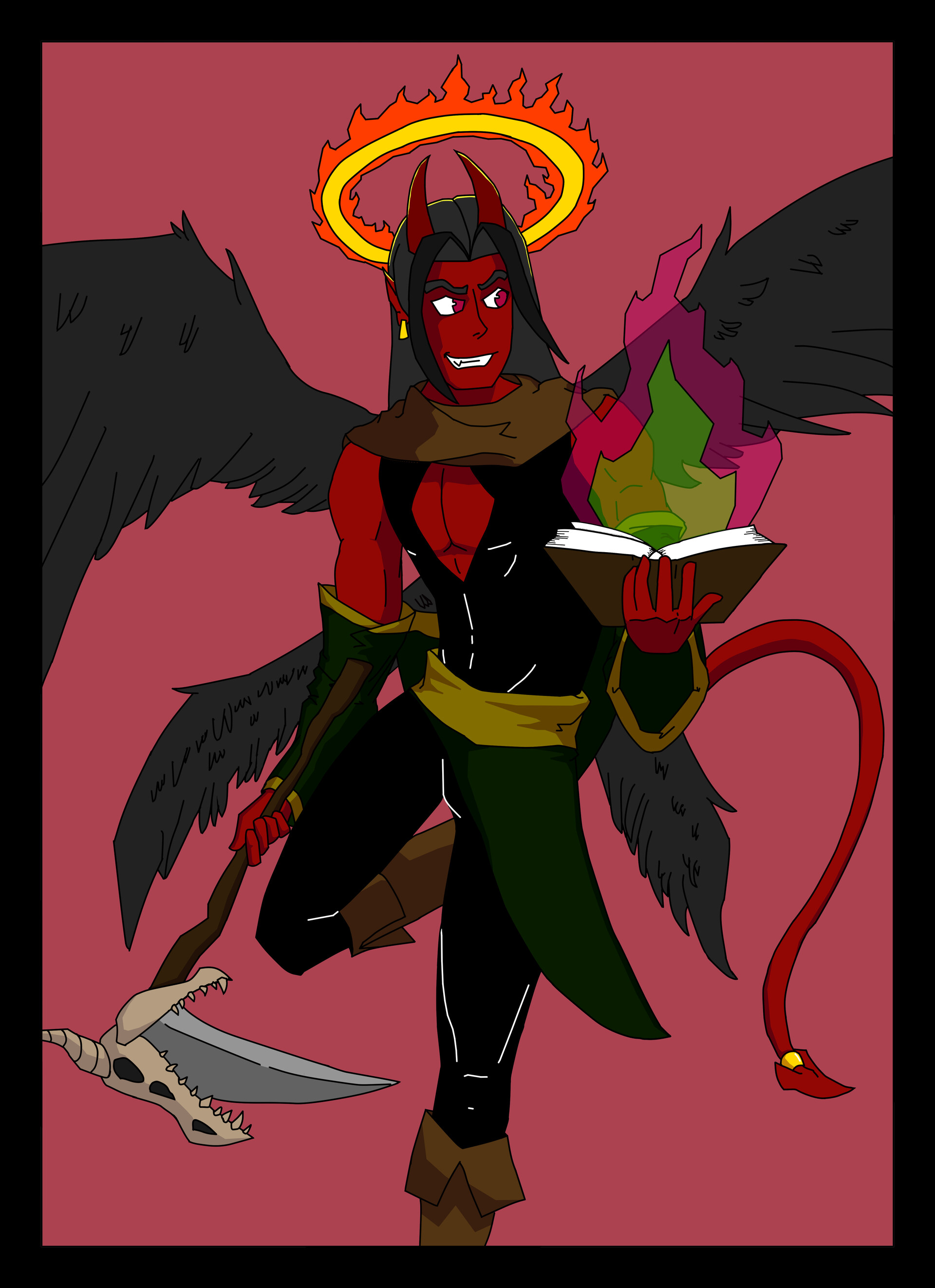 ArtStation - Warlock spellcaster