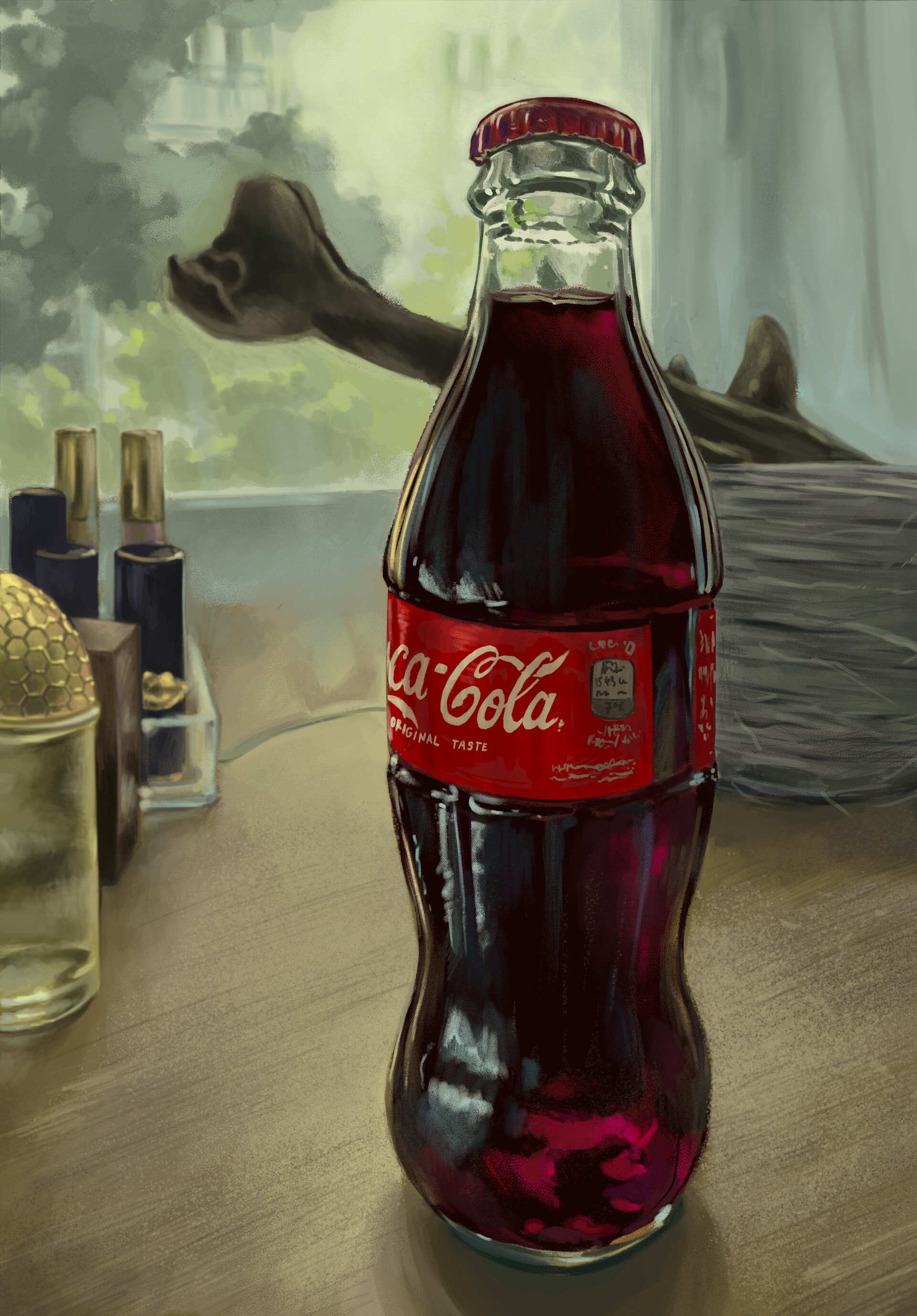 ArtStation - Coke bottle study