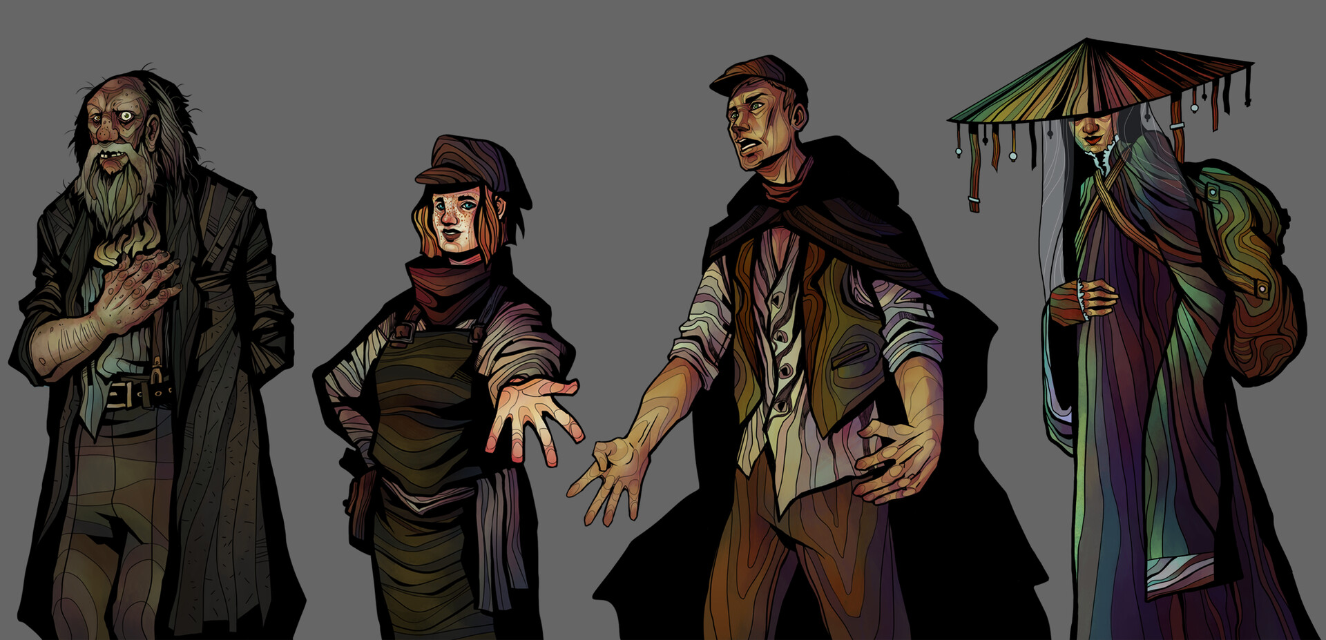 Alex Siwek - Artwork of Alder's Blood Video Game