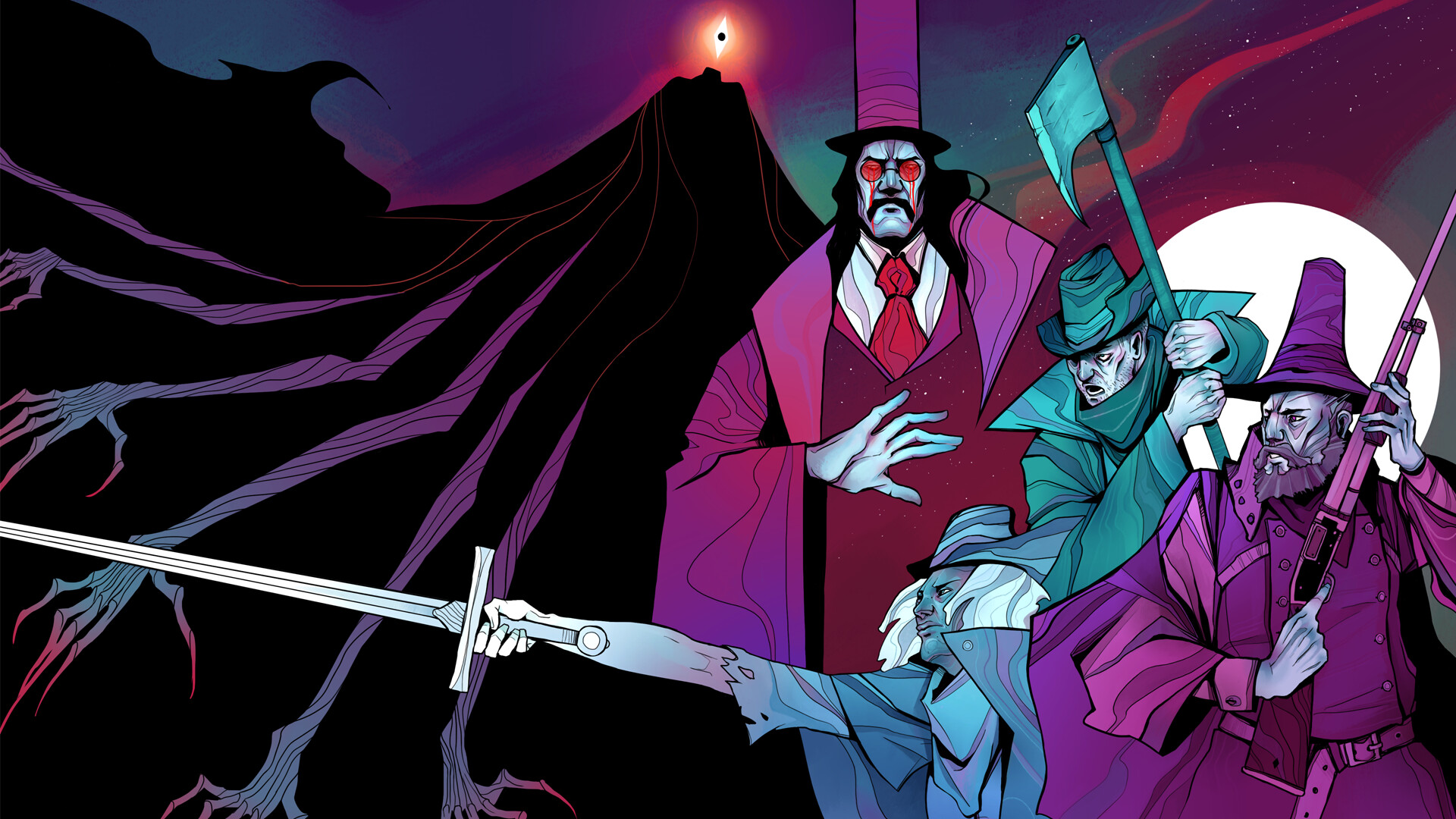 Alex Siwek - Artwork of Alder's Blood Video Game