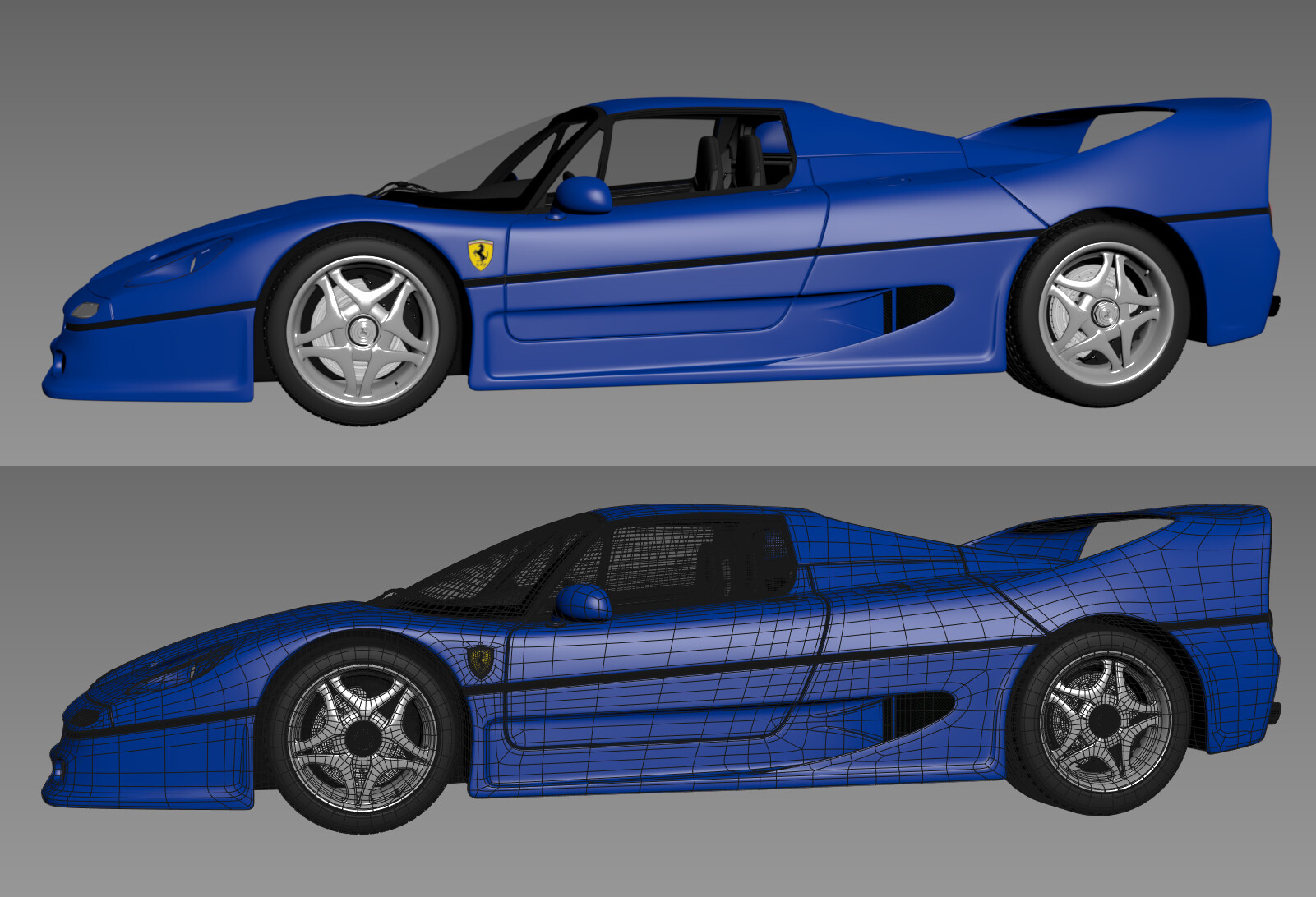Ferrari F50 Blue 1995