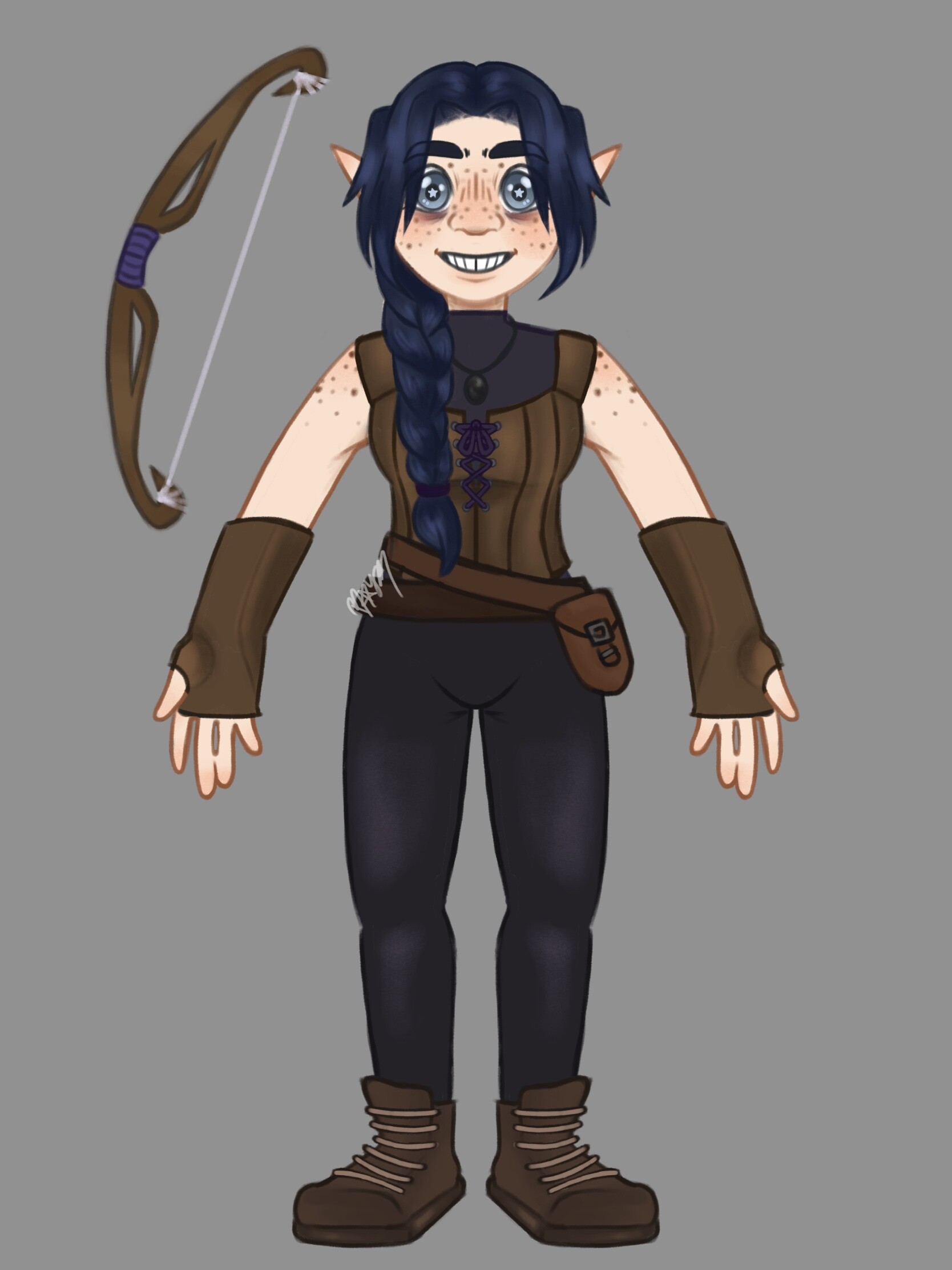 ArtStation - Mae DND Character Refs