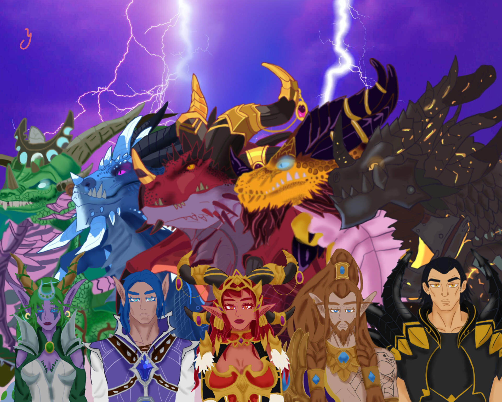 ArtStation - Dragons Aspects