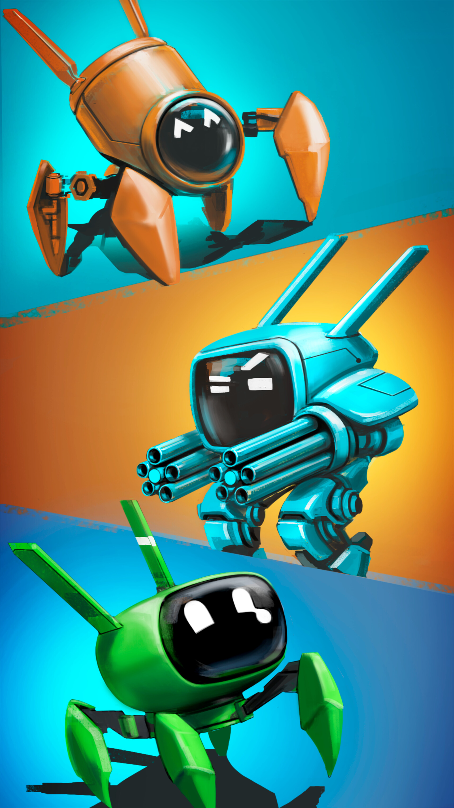 ArtStation - TOY ROBOTS, ARENA.