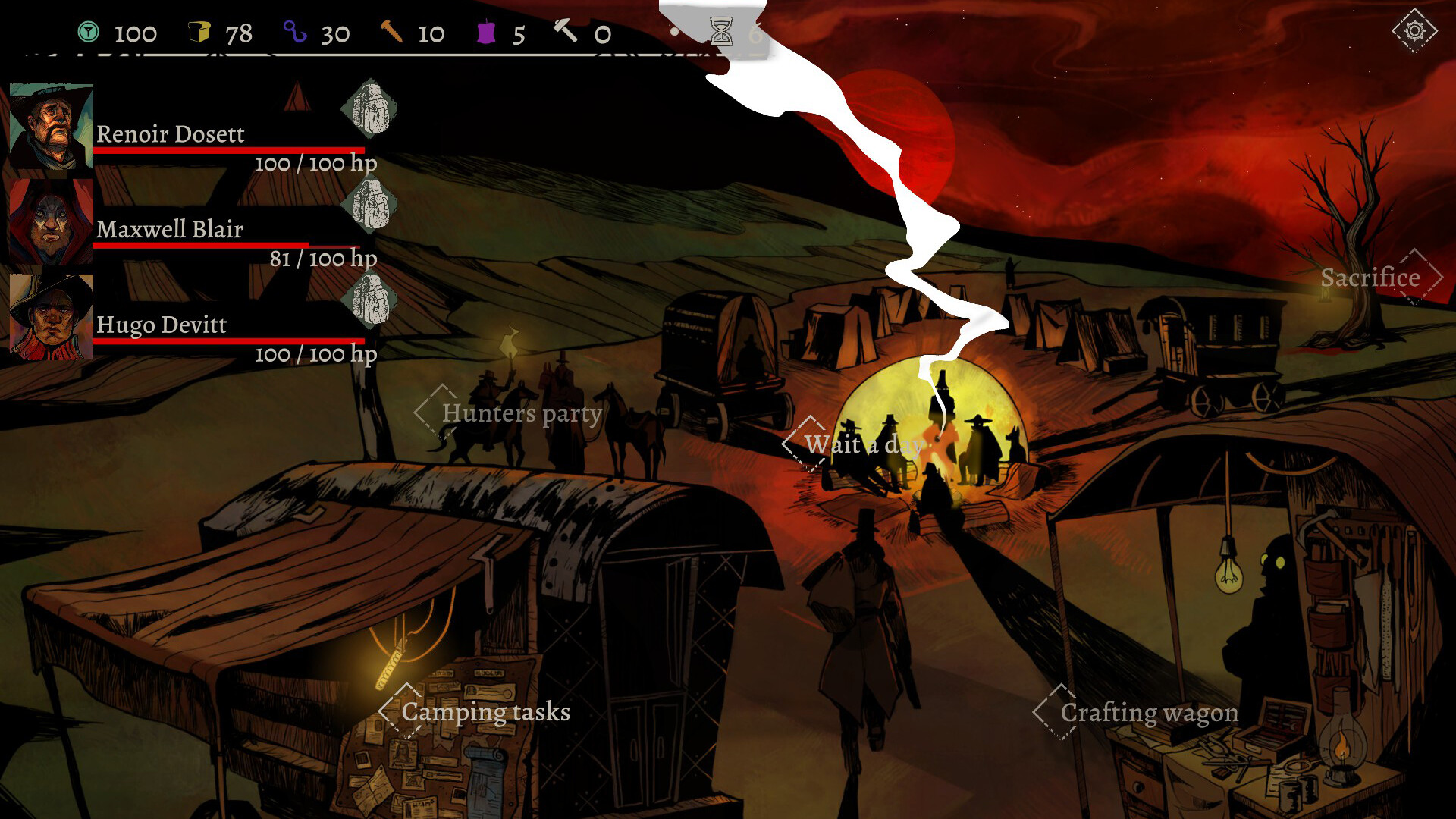 Alex Siwek - Artwork of Alder's Blood Video Game