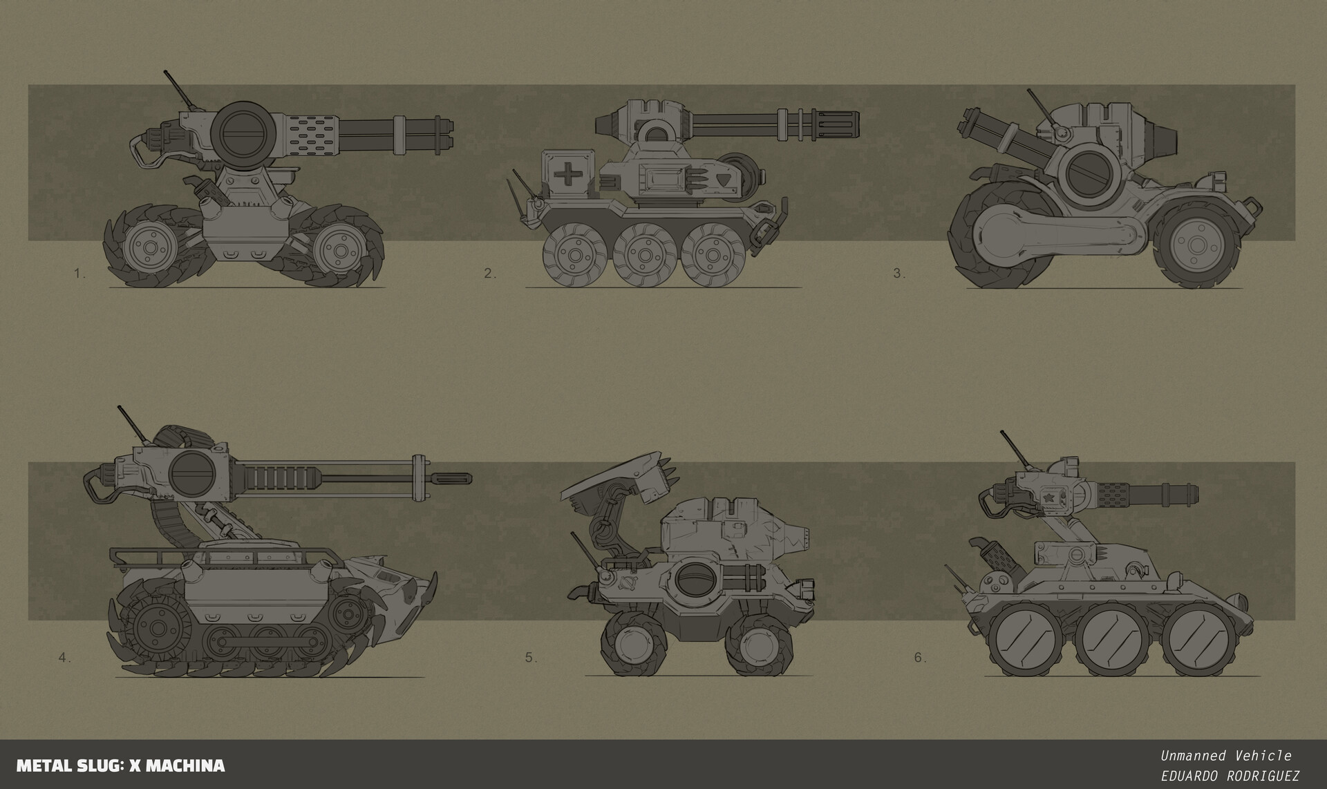 ArtStation - Metal Slug: Code Machina