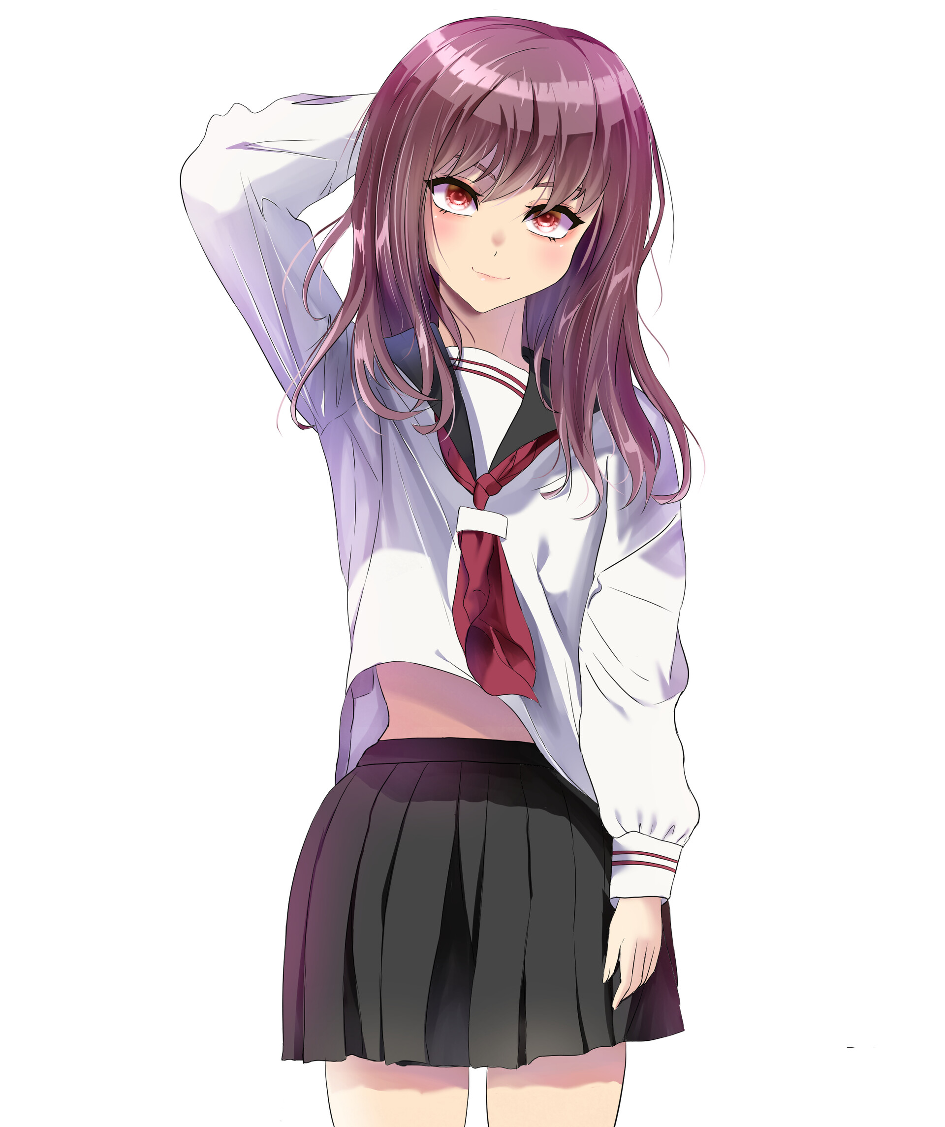 ArtStation - School girl