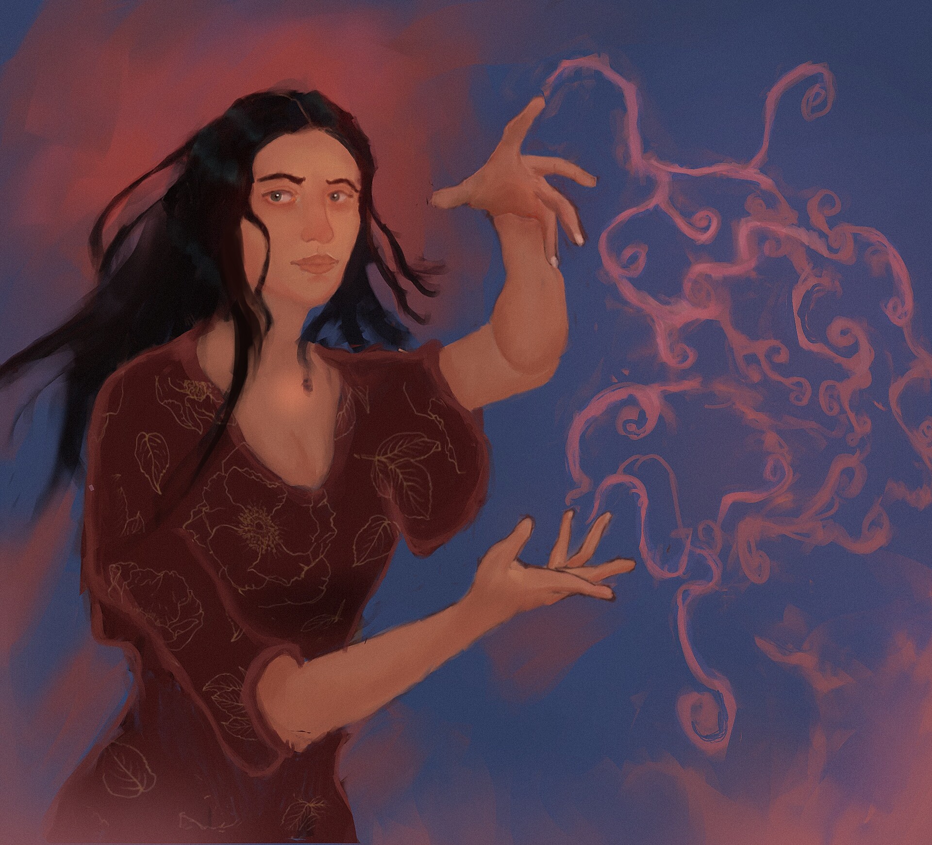 ArtStation - Pandora controlling powers.