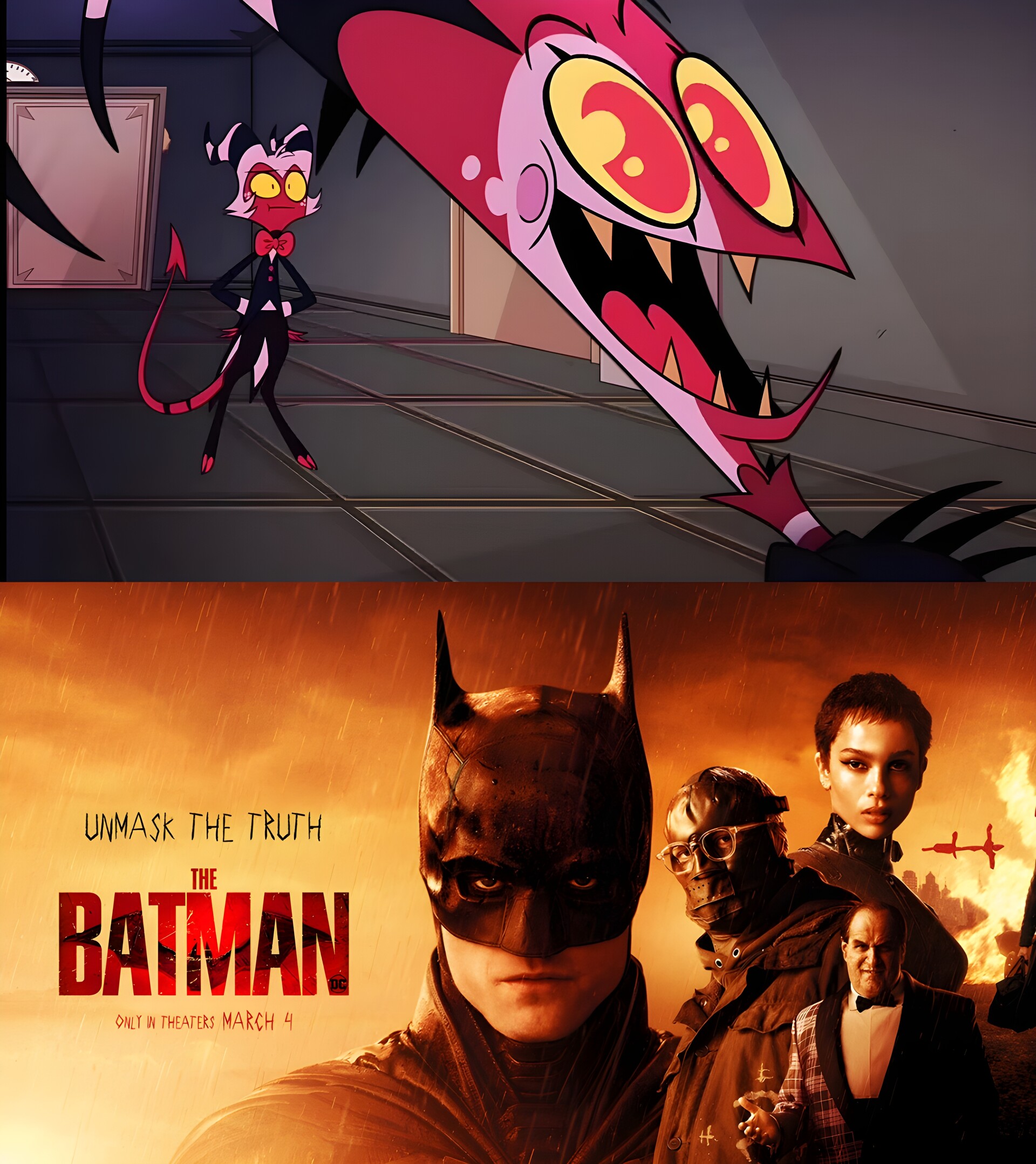 ArtStation - The Batman Makes Blitz (Blitzo) Excited