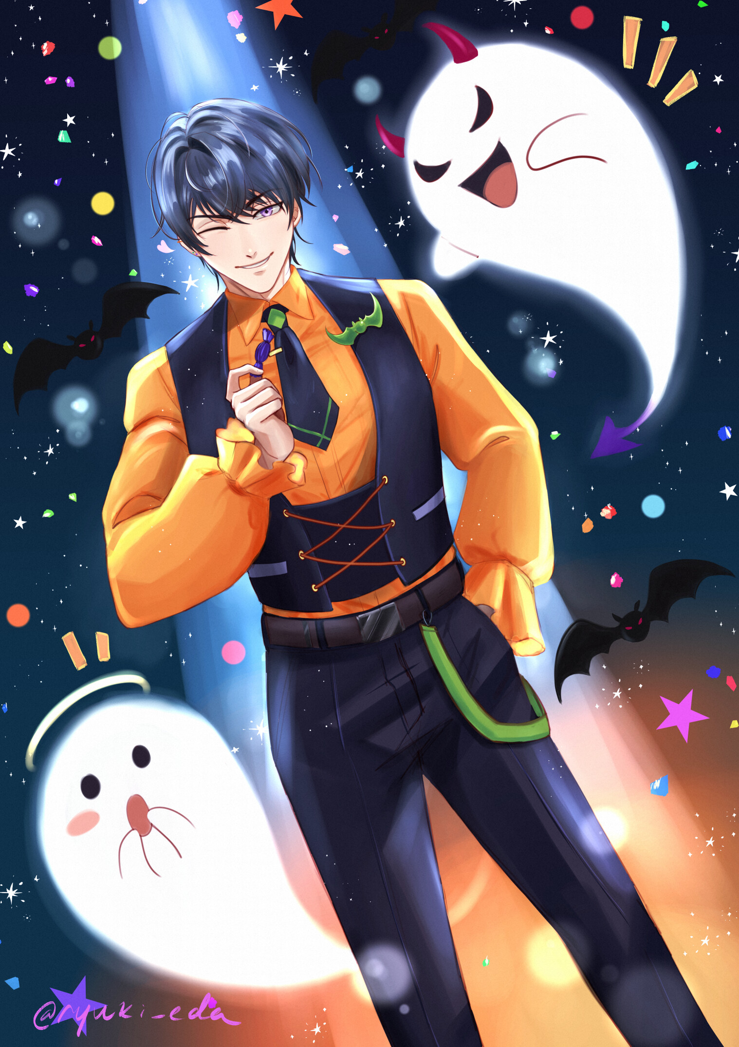 ArtStation - wonder night (halloween 2022)