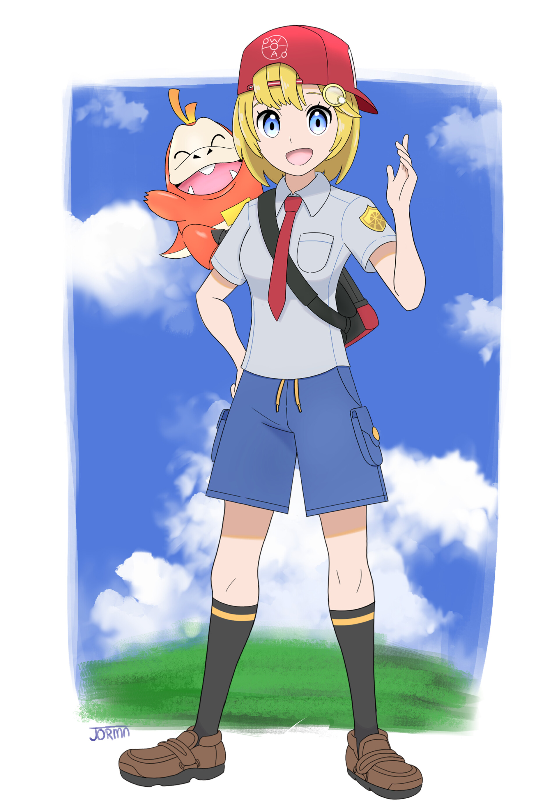 ArtStation - Pokemon Trainer Amelia Watson