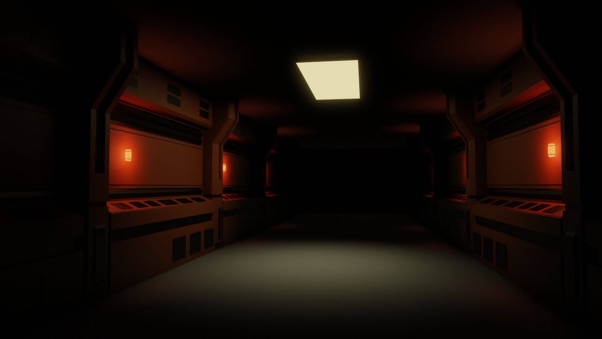 ArtStation - Corridor Lighting