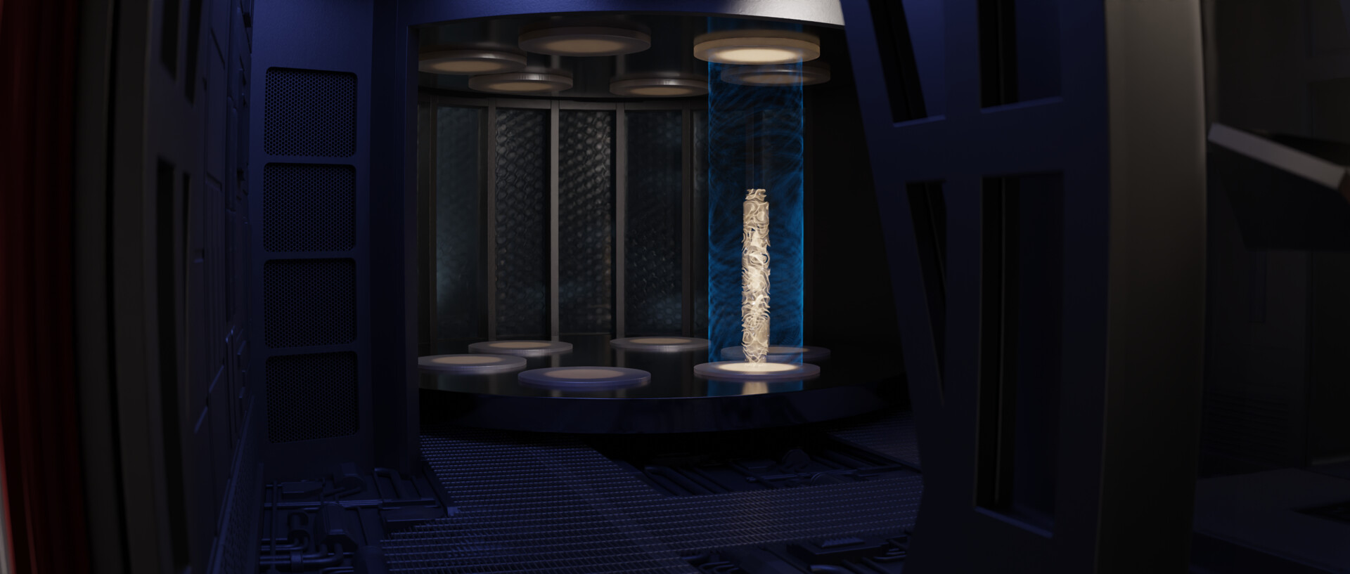 ArtStation - Constitution Class Transporter Room (TMP)