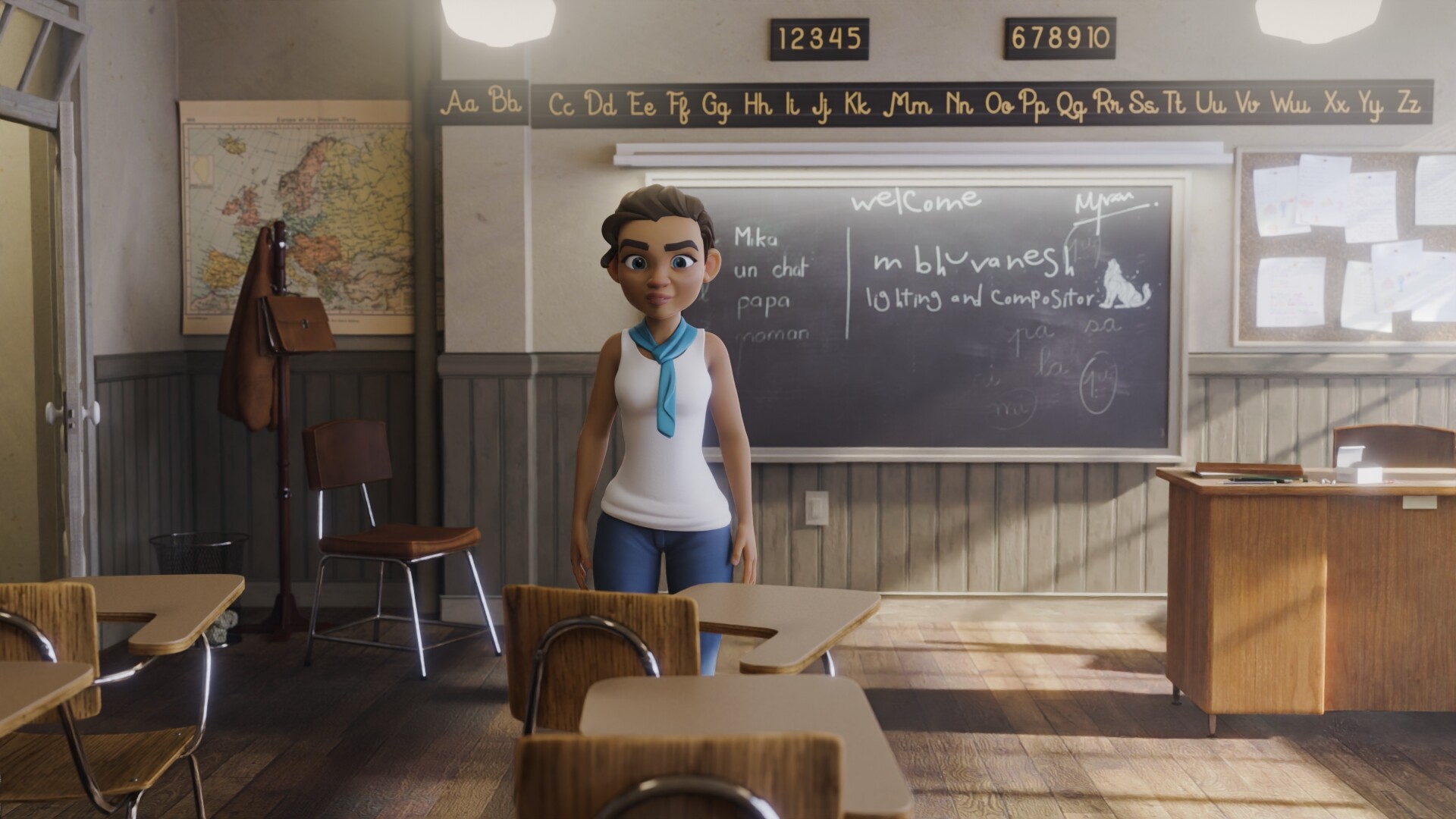 ArtStation - Classroom