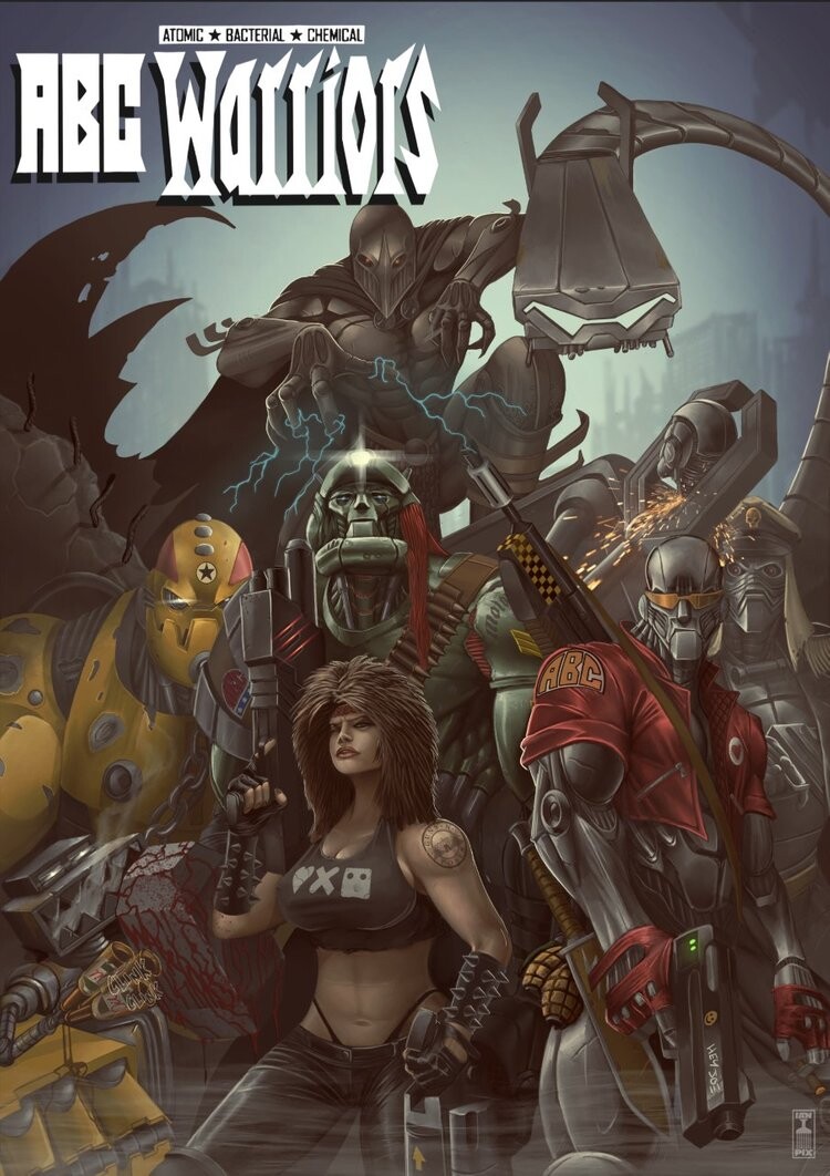 ArtStation - ABC Warriors