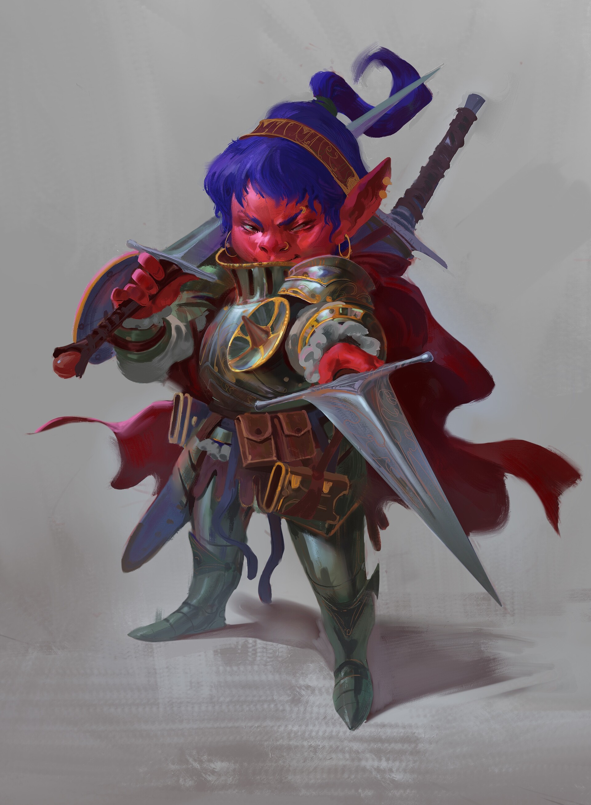 ArtStation - Dnd - Gnome character