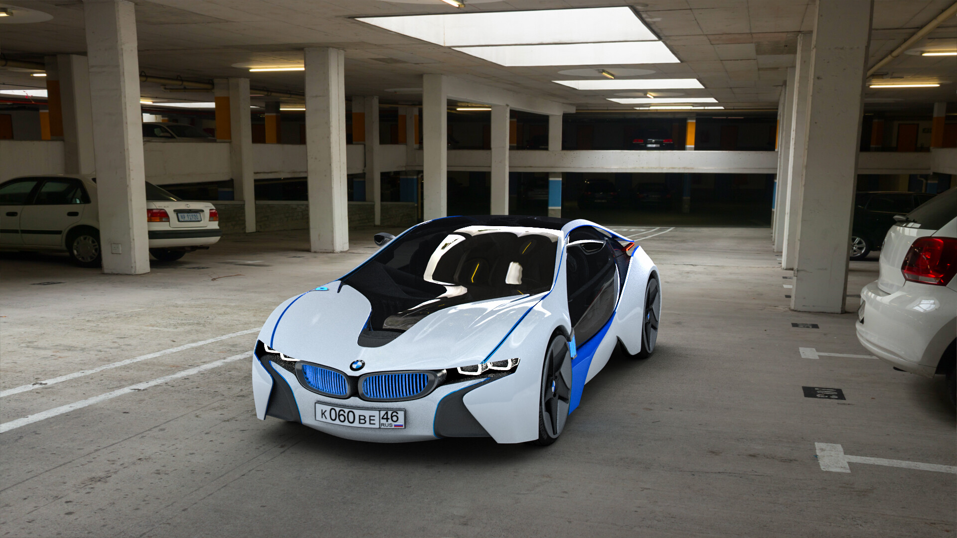 ArtStation - 3D car compositing