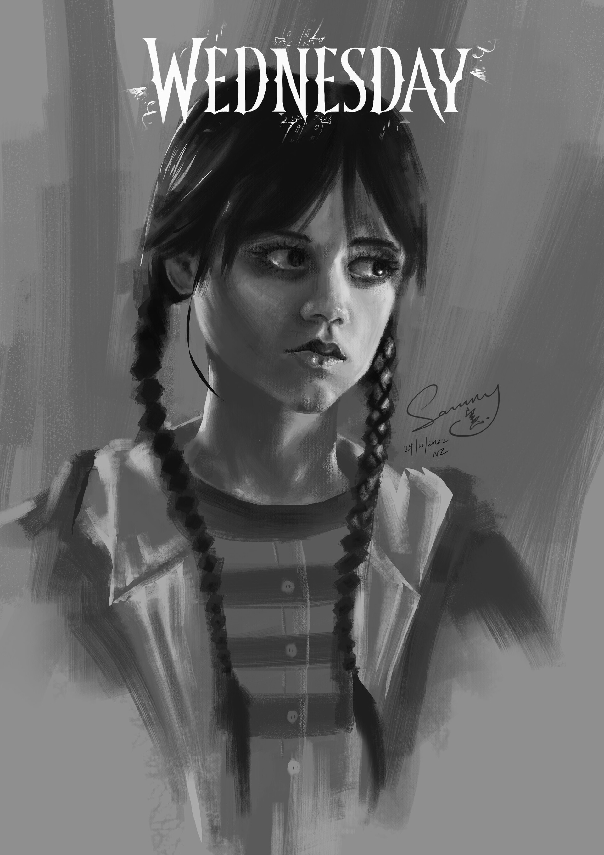 ArtStation - Wednesday Addams