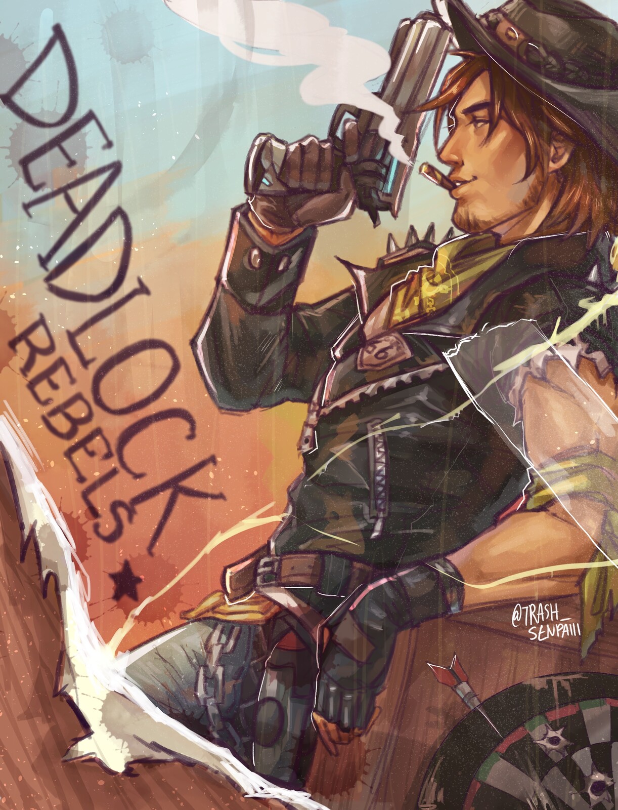 Nina Liu Deadlock Cassidy Poster Fan Art