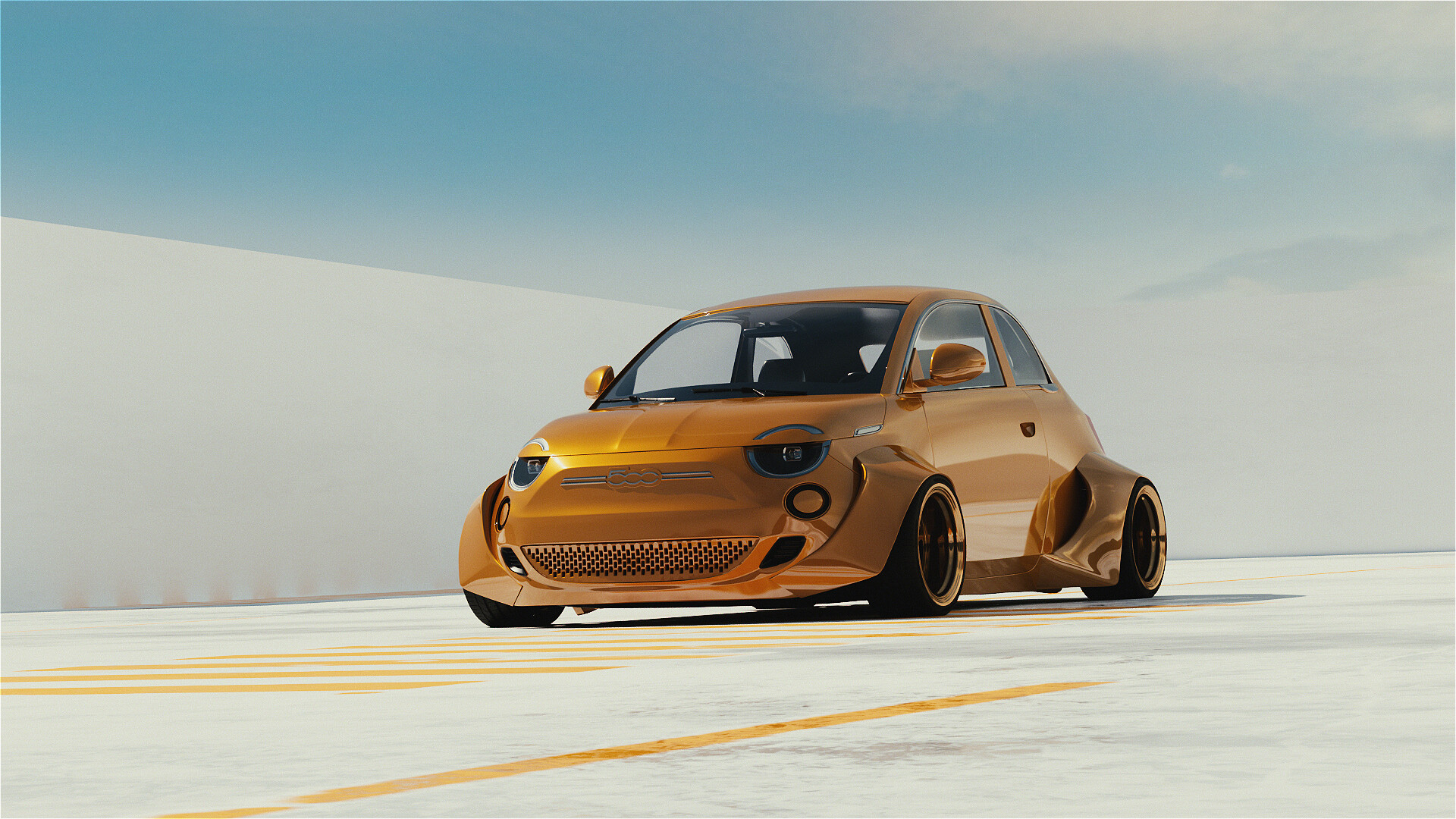 ArtStation - 500 WIDEBODY x HOONIGANS