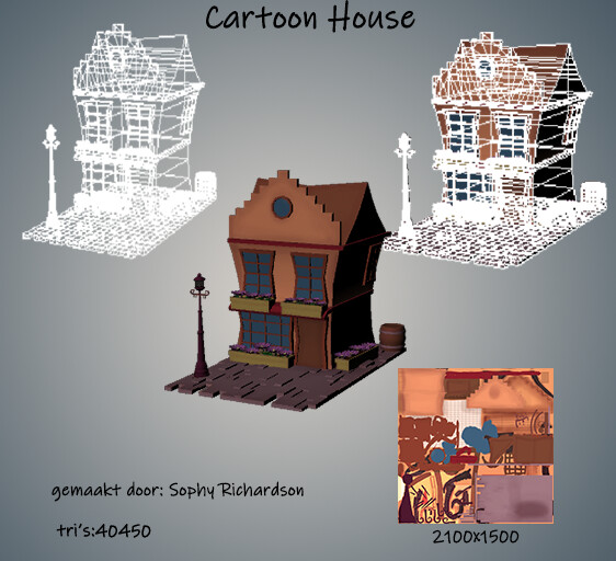 ArtStation - Cartoon House