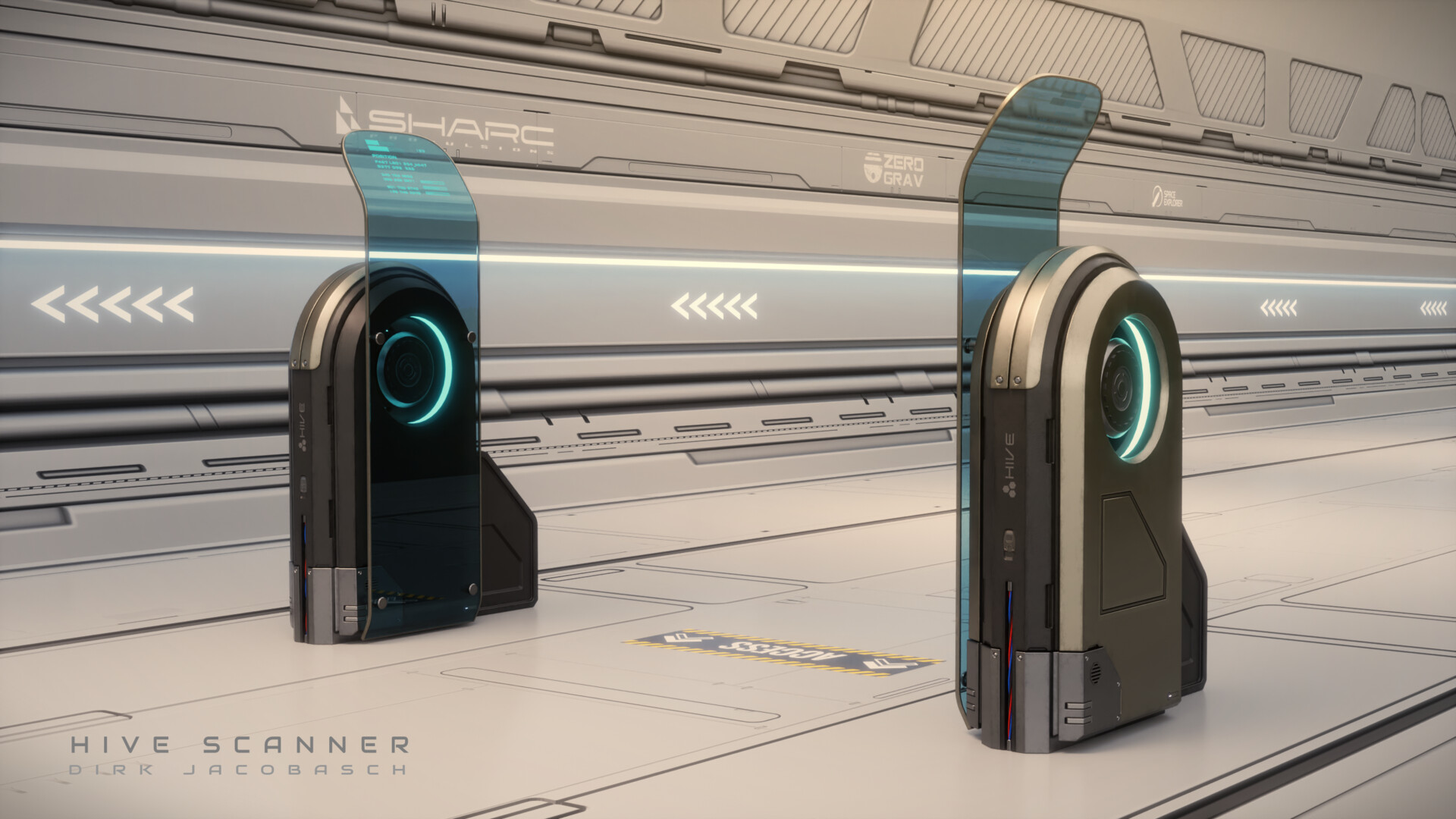 ArtStation - HIVE Access Point Scanner