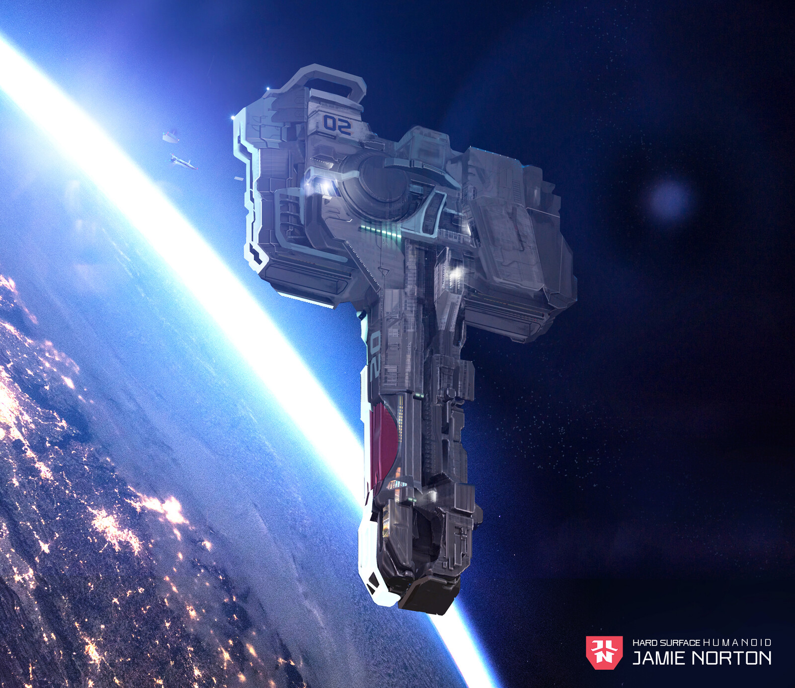 Jamie Norton - Un-named spaceship project