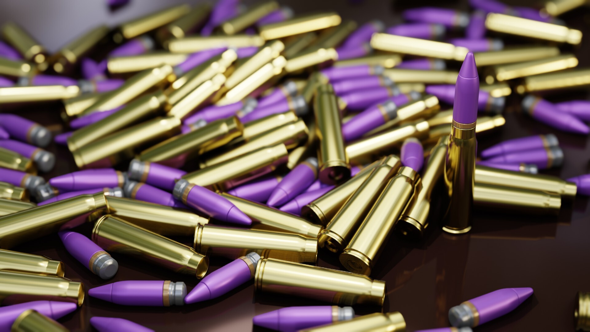 ArtStation - Purple bullets