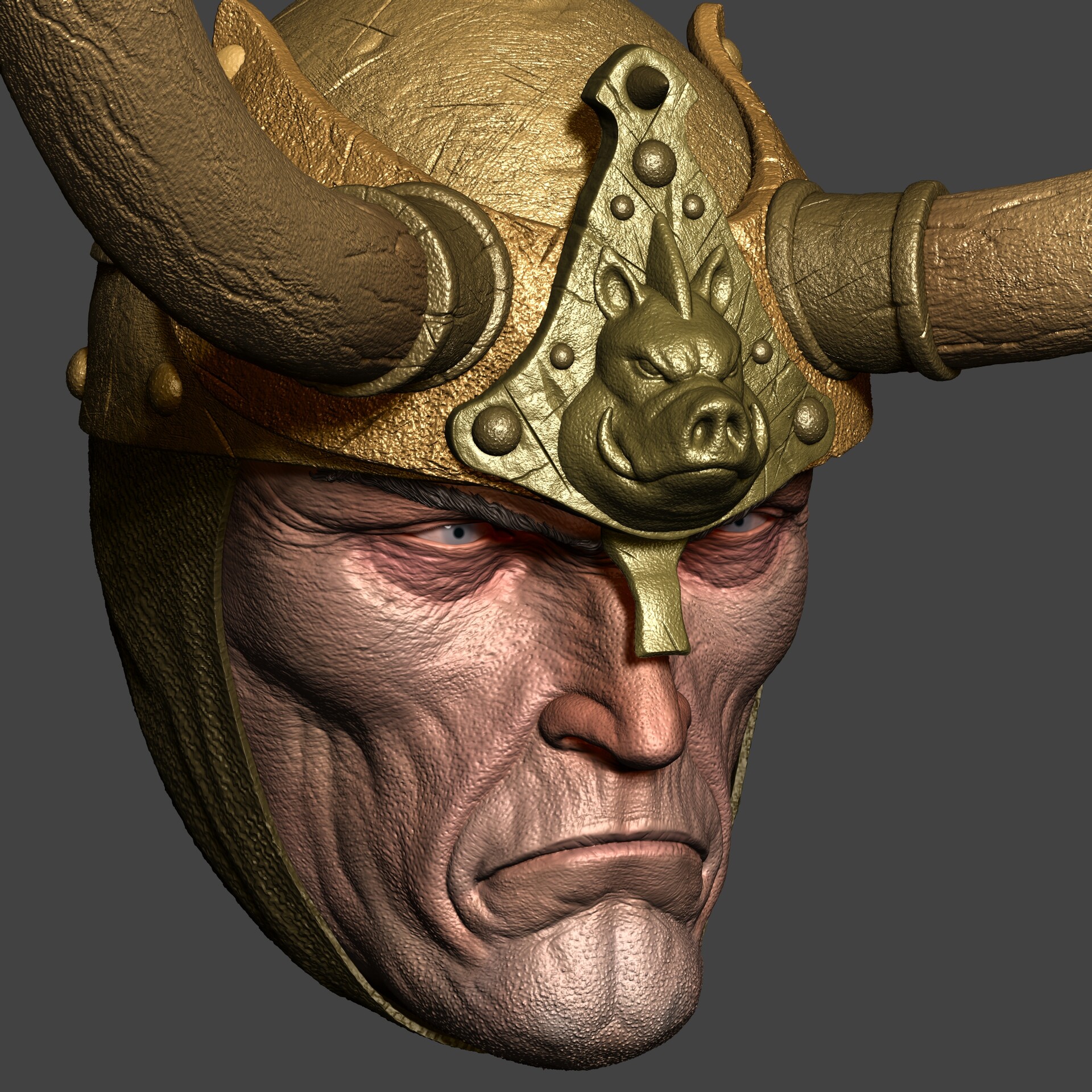 ArtStation - LOKI HEAD SCULPT