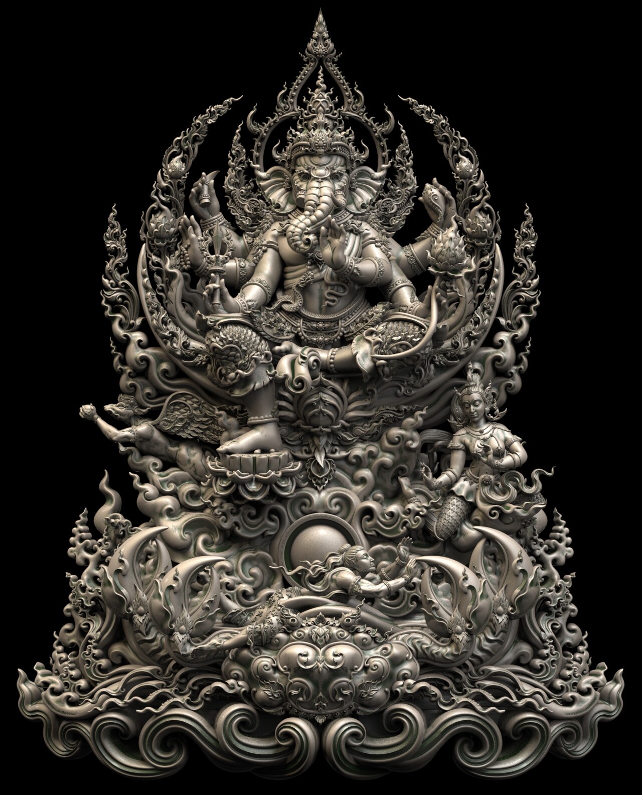 ArtStation - Kanapati Ganesha