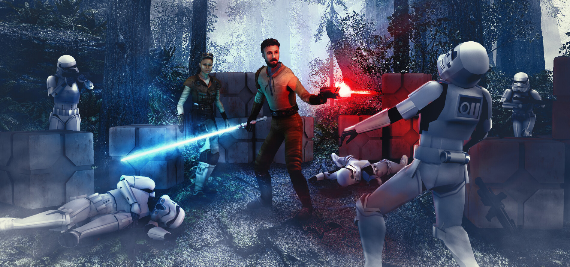 ArtStation - Outcasts Ambush on Endor